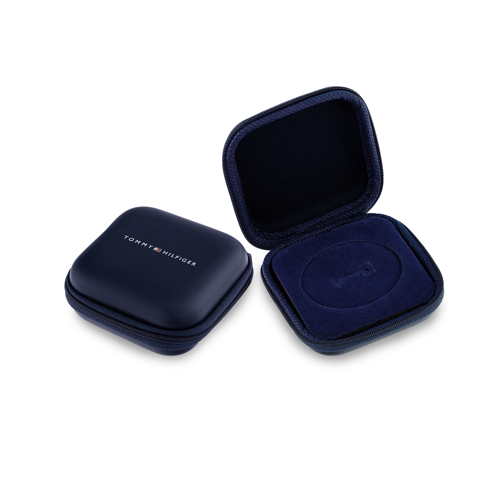 Tommy Hilfiger Yellow Gold Coloured Monogram Small Studs Earrings ...