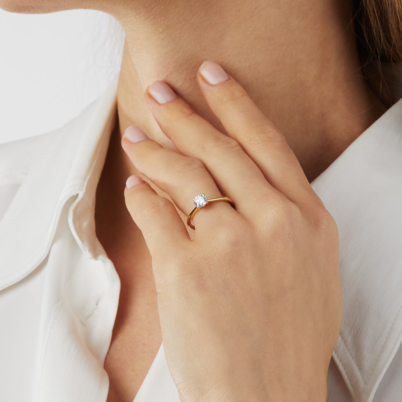 Rings, Gold & Silver Diamond Commitment & Promise Rings for Women & Men ...