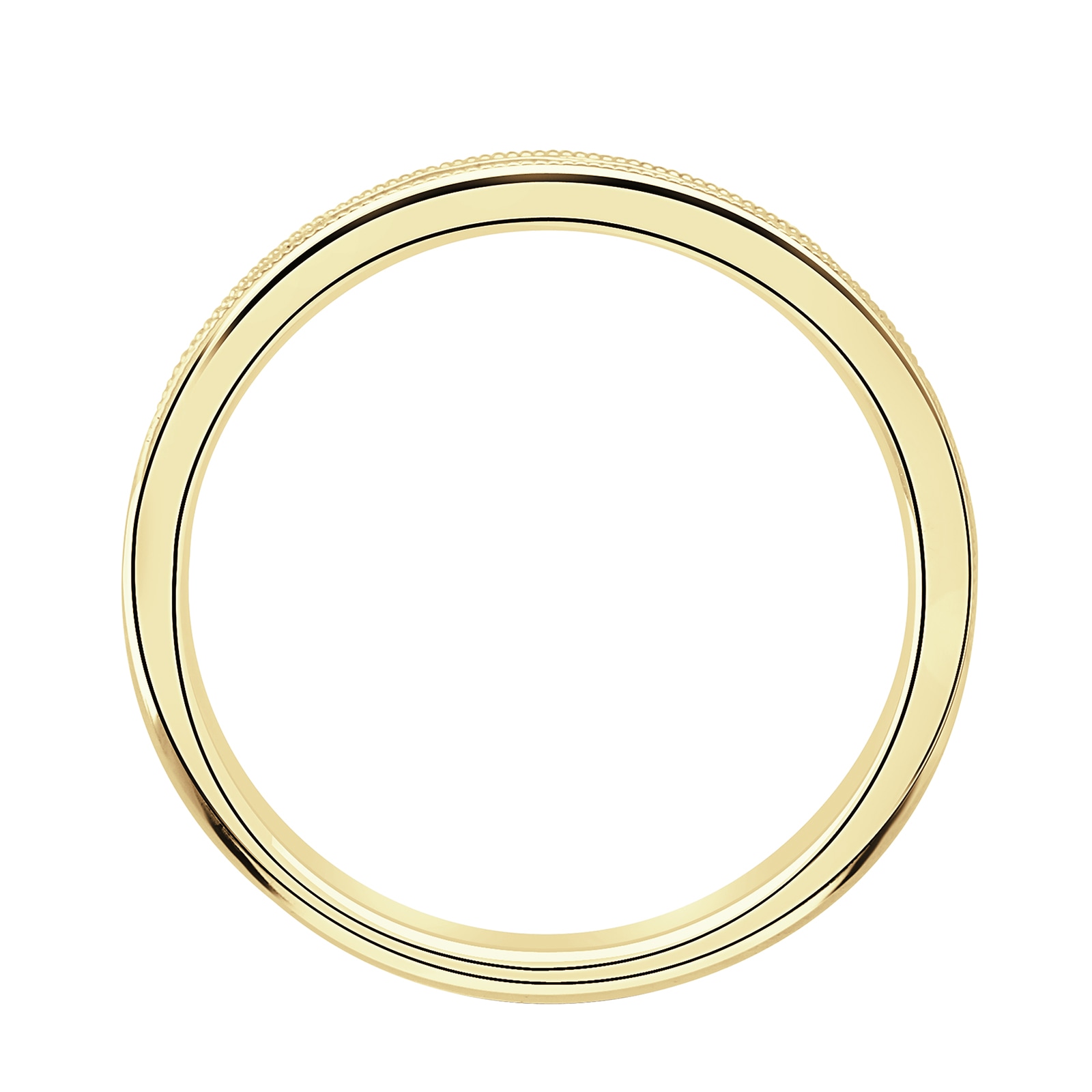 Goldsmiths 18ct Yellow Gold 1.00cttw Princess Cut Channel Set Diamond ...