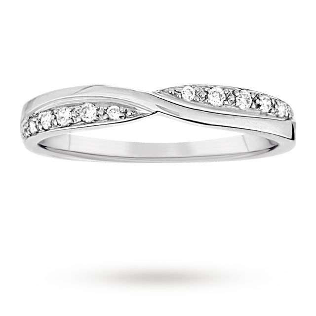 White Gold Wedding Rings, 9ct, 18ct Carat White Gold Wedding Rings UK ...