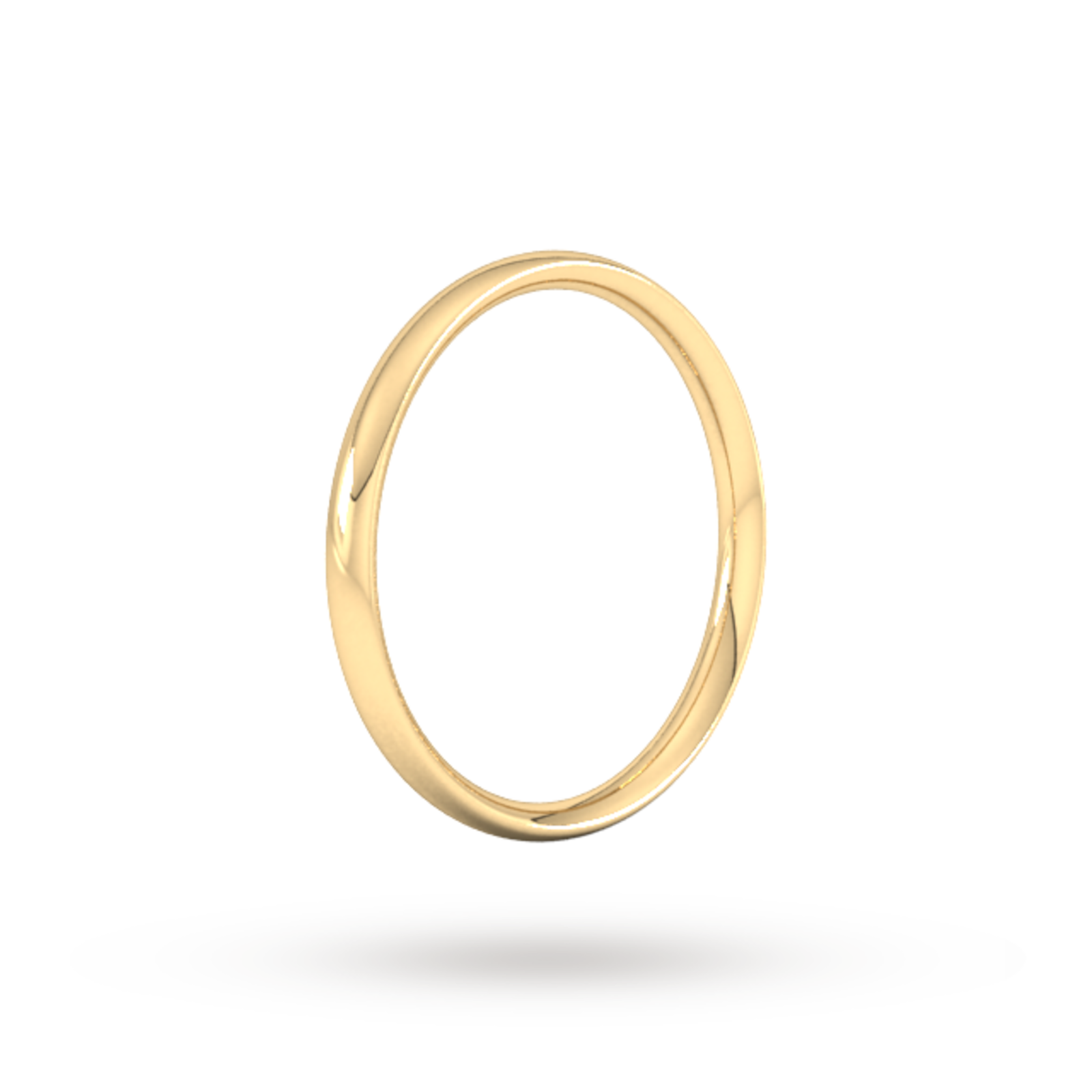 Goldsmiths 2mm Traditional Court Standard Wedding Ring In 9 Carat ...