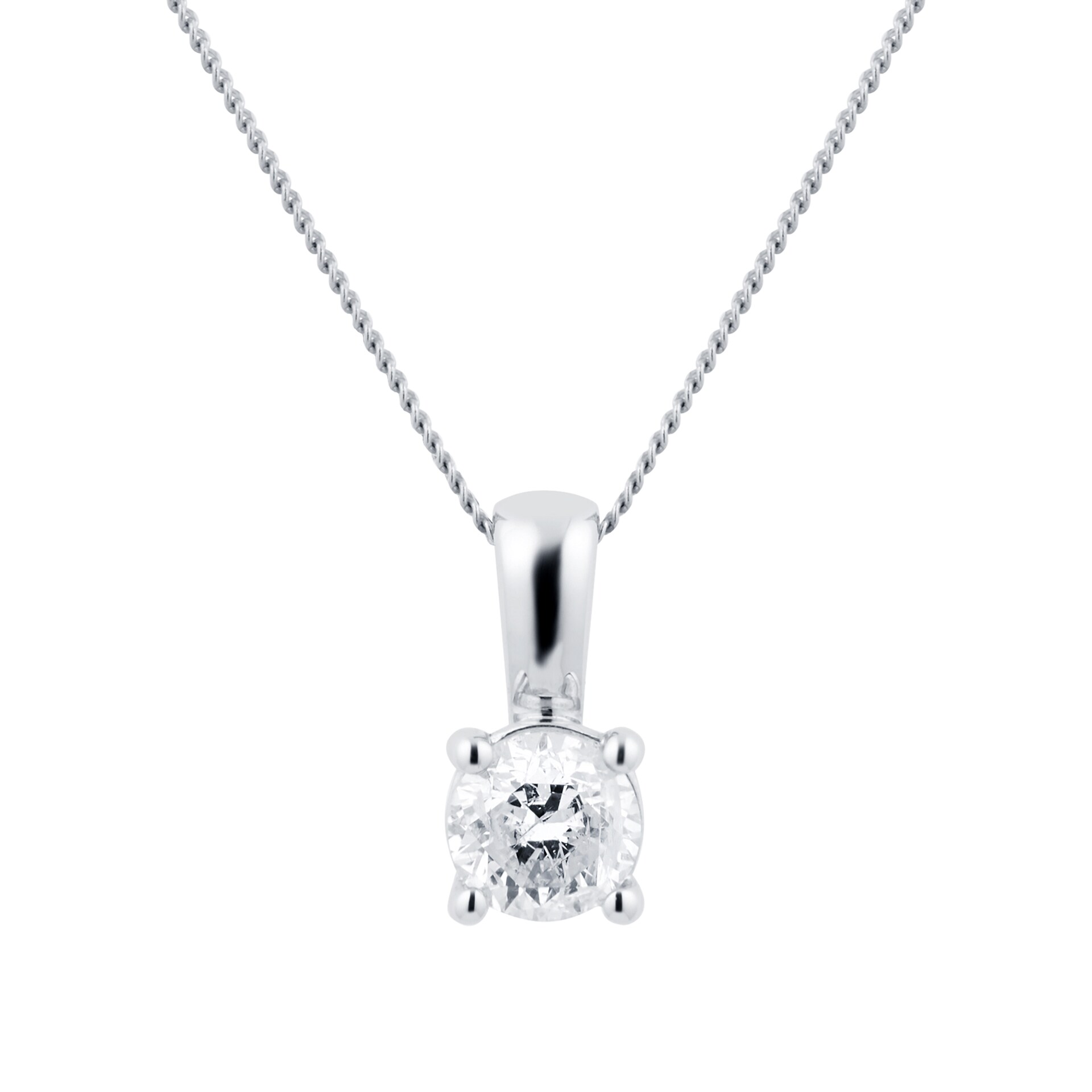 White Gold Necklaces | White Gold Chains for Women | Goldsmiths