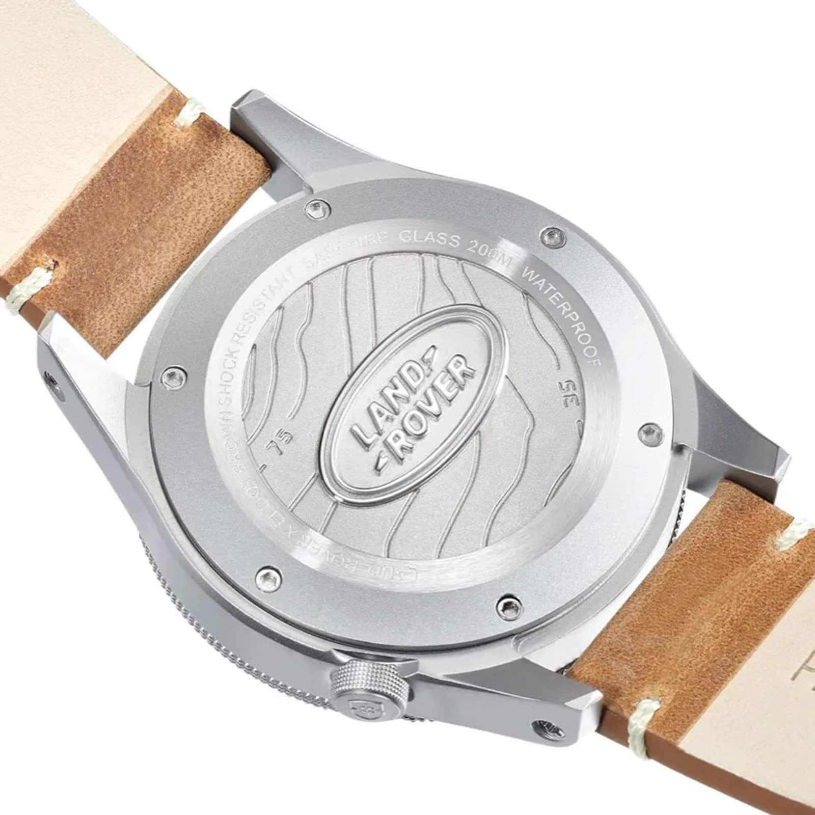 Elliot Brown Holton Land Rover Classic 43mm Mens Watch Brown Leather ...