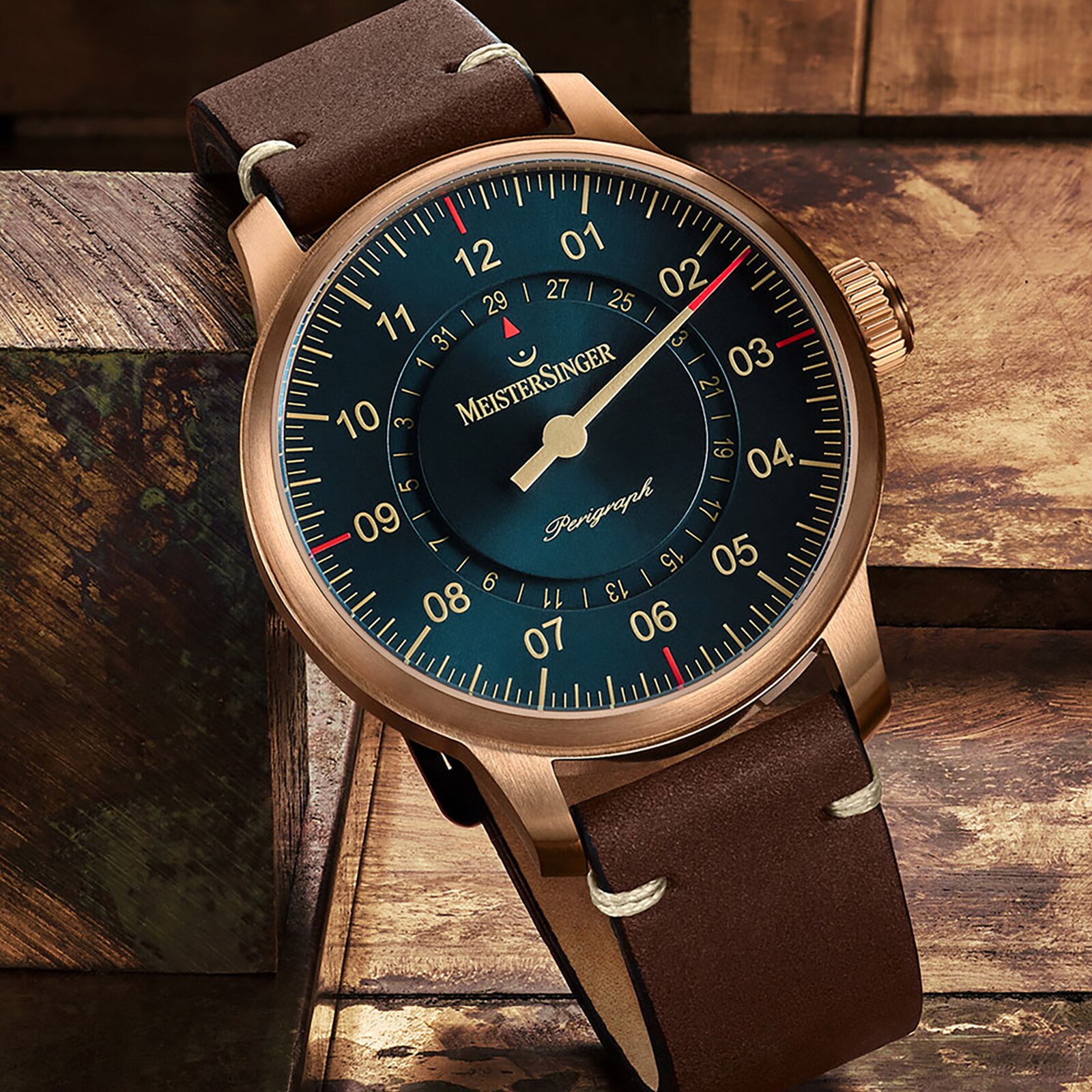 MeisterSinger Perigraph AM1017BR | Goldsmiths