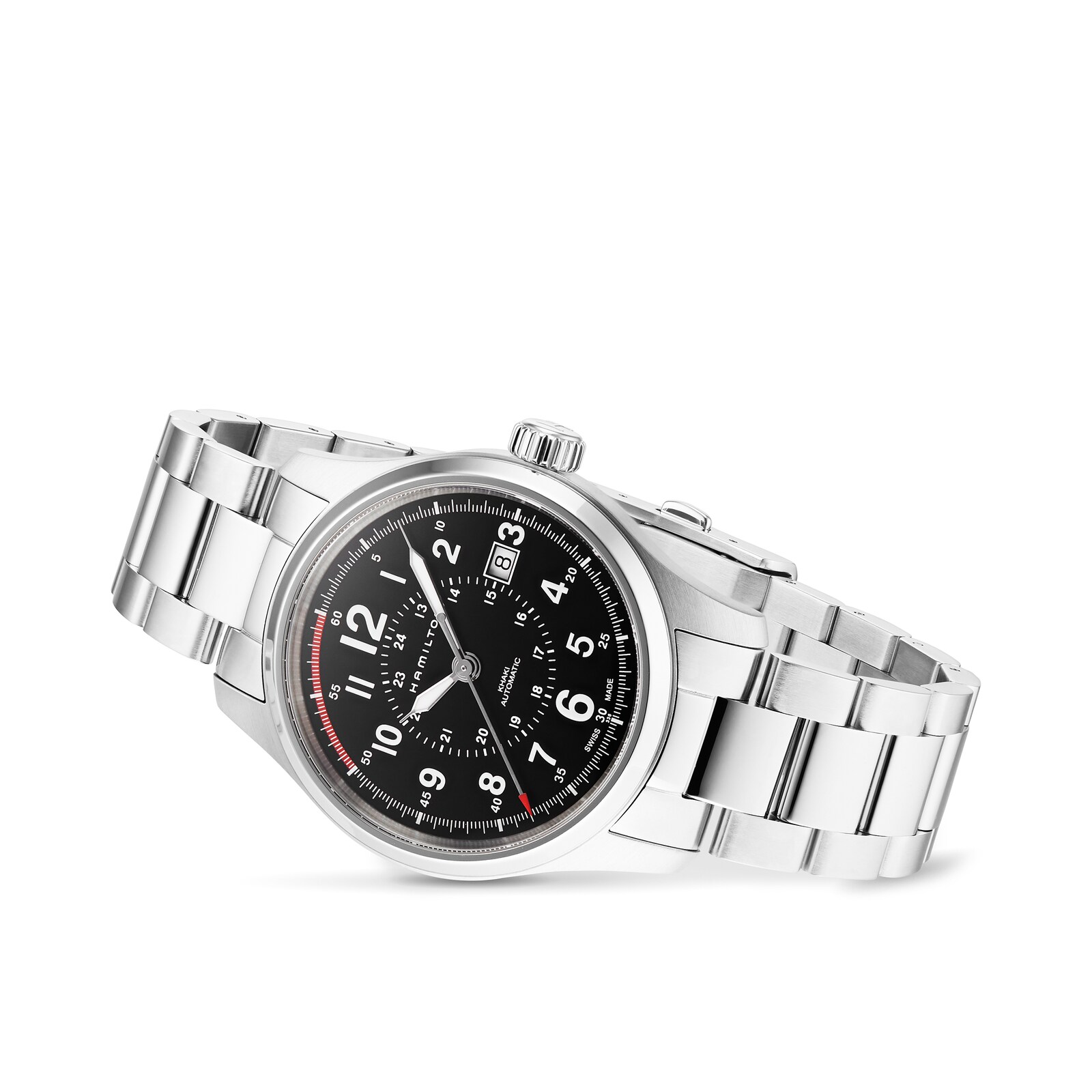 Hamilton Khaki Field 40mm Mens Watch H70595133 | Watches Of Switzerland UK