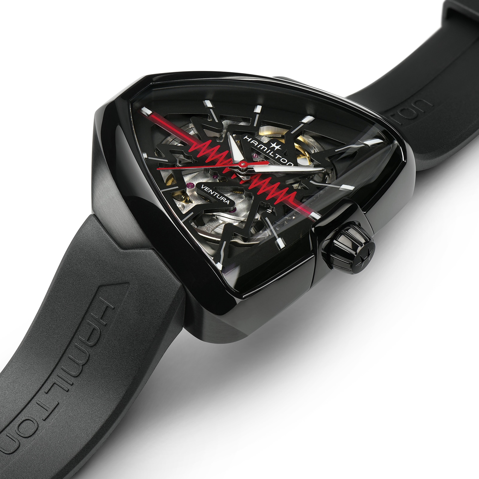 Hamilton Ventura Elvis 80 Skeleton Auto 42.5mm x 44.6mm Mens Watch ...