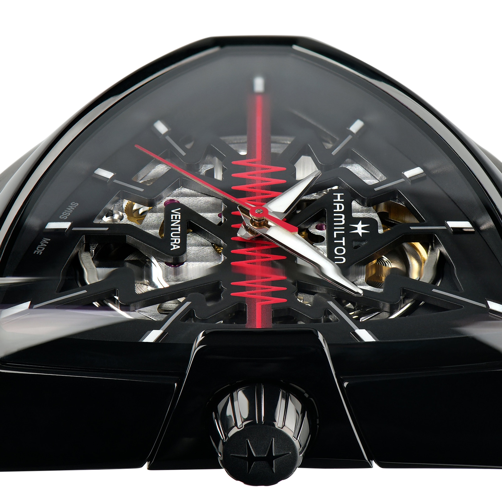Hamilton Ventura Elvis 80 Skeleton Auto 42.5mm x 44.6mm Mens Watch ...