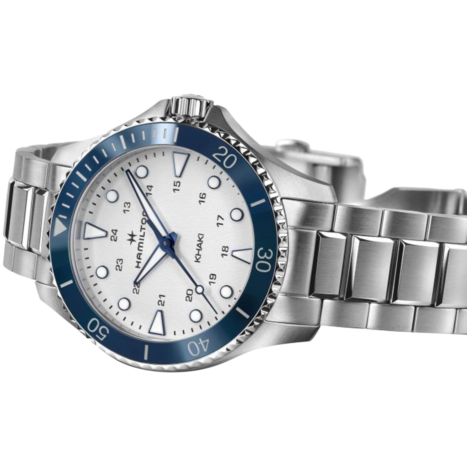 Hamilton Khaki Navy Scuba 37mm Ladies Watch H82231150 | Goldsmiths
