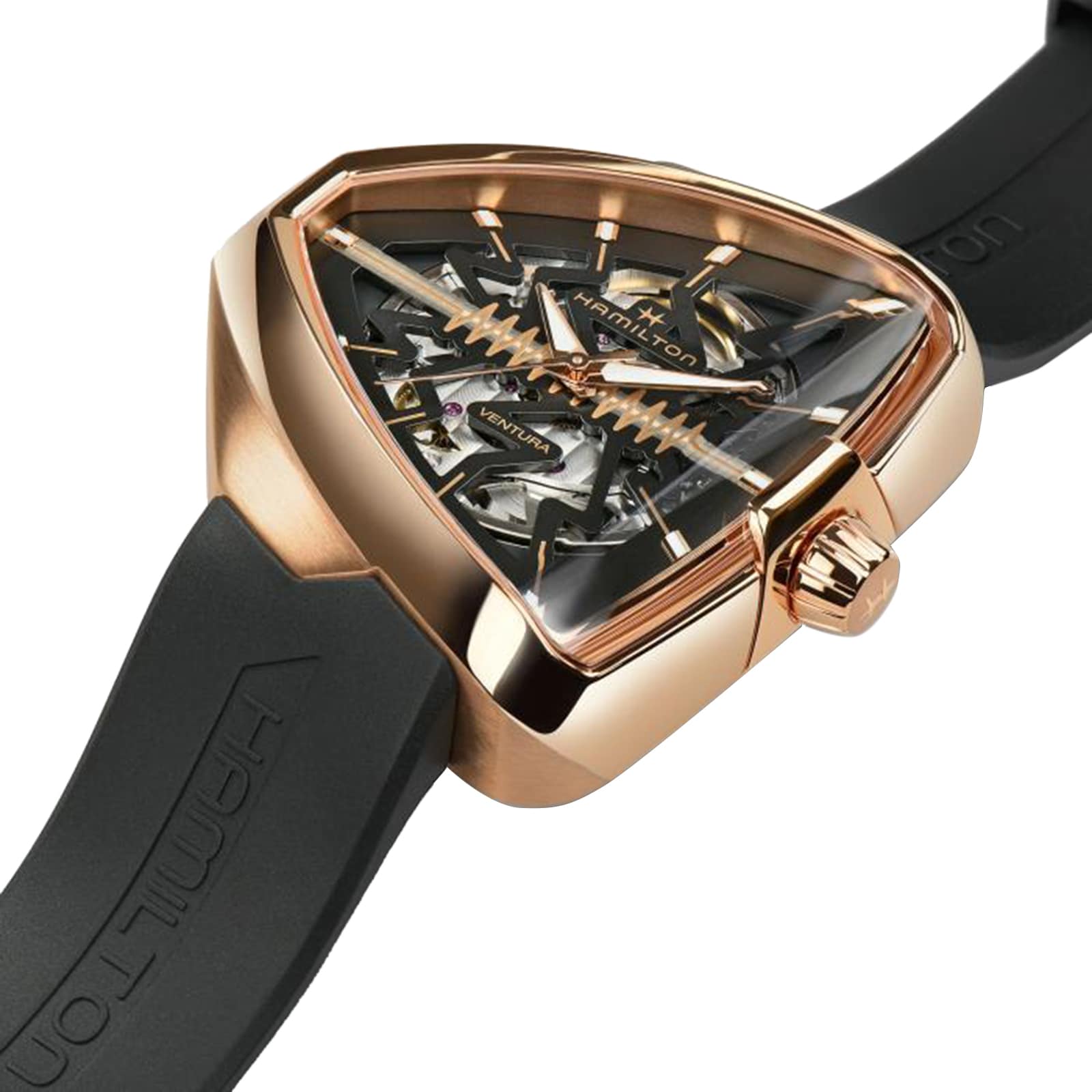 Hamilton Ventura Elvis 80 Skeleton Auto 42.5mm Mens Watch H24525331 ...