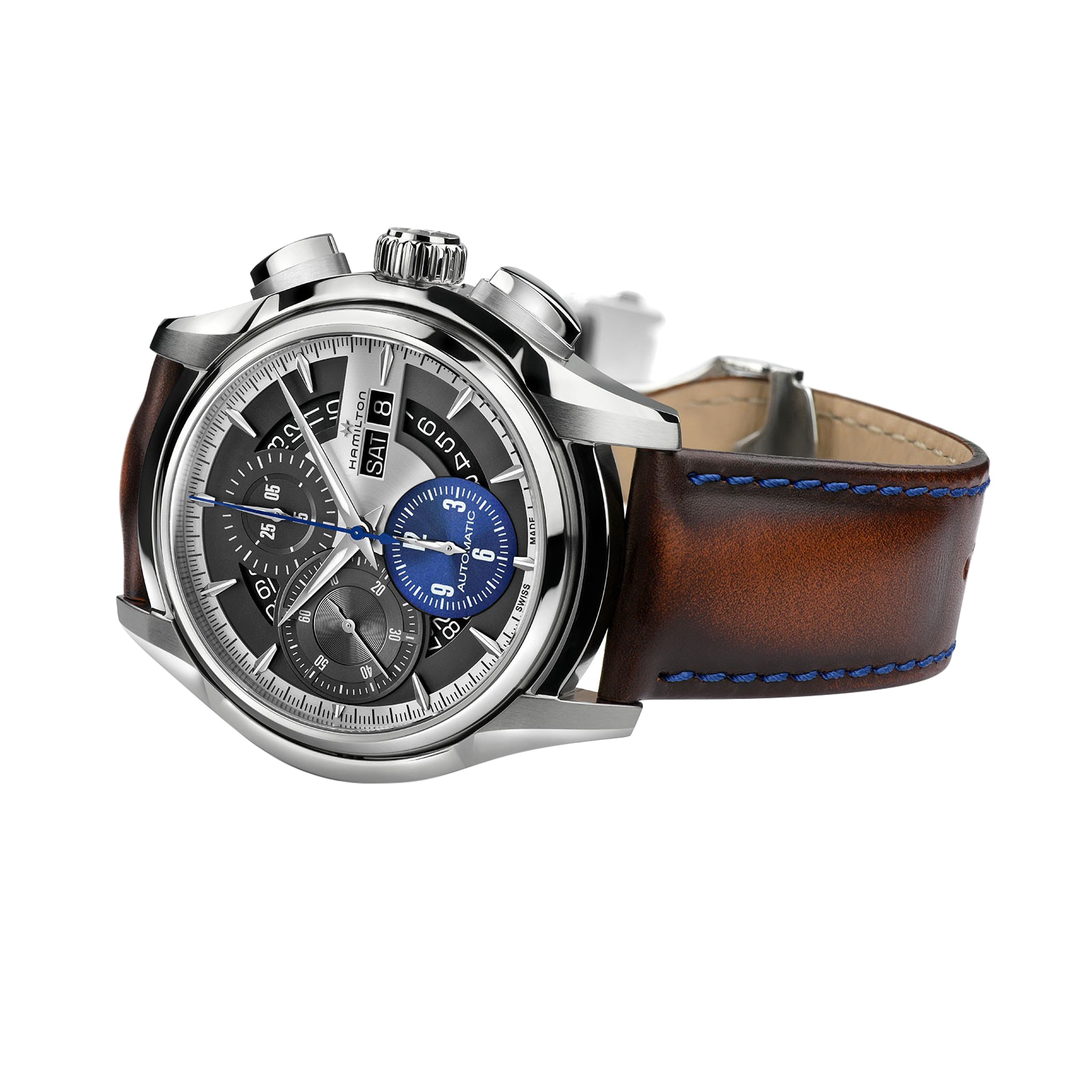 Hamilton Jazzmaster Face 2 Face III Limited Edition 44mm Mens Watch ...