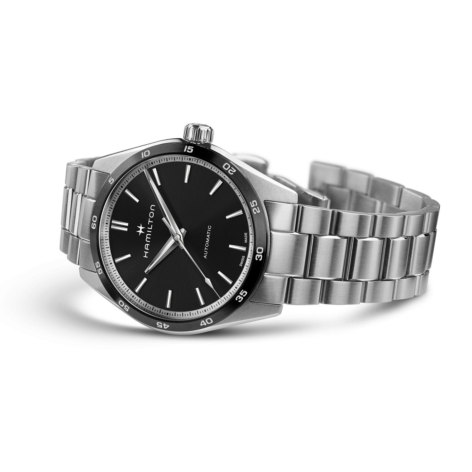 Hamilton Jazzmaster Performer Automatic 38mm Mens Watch Black H36205130 ...