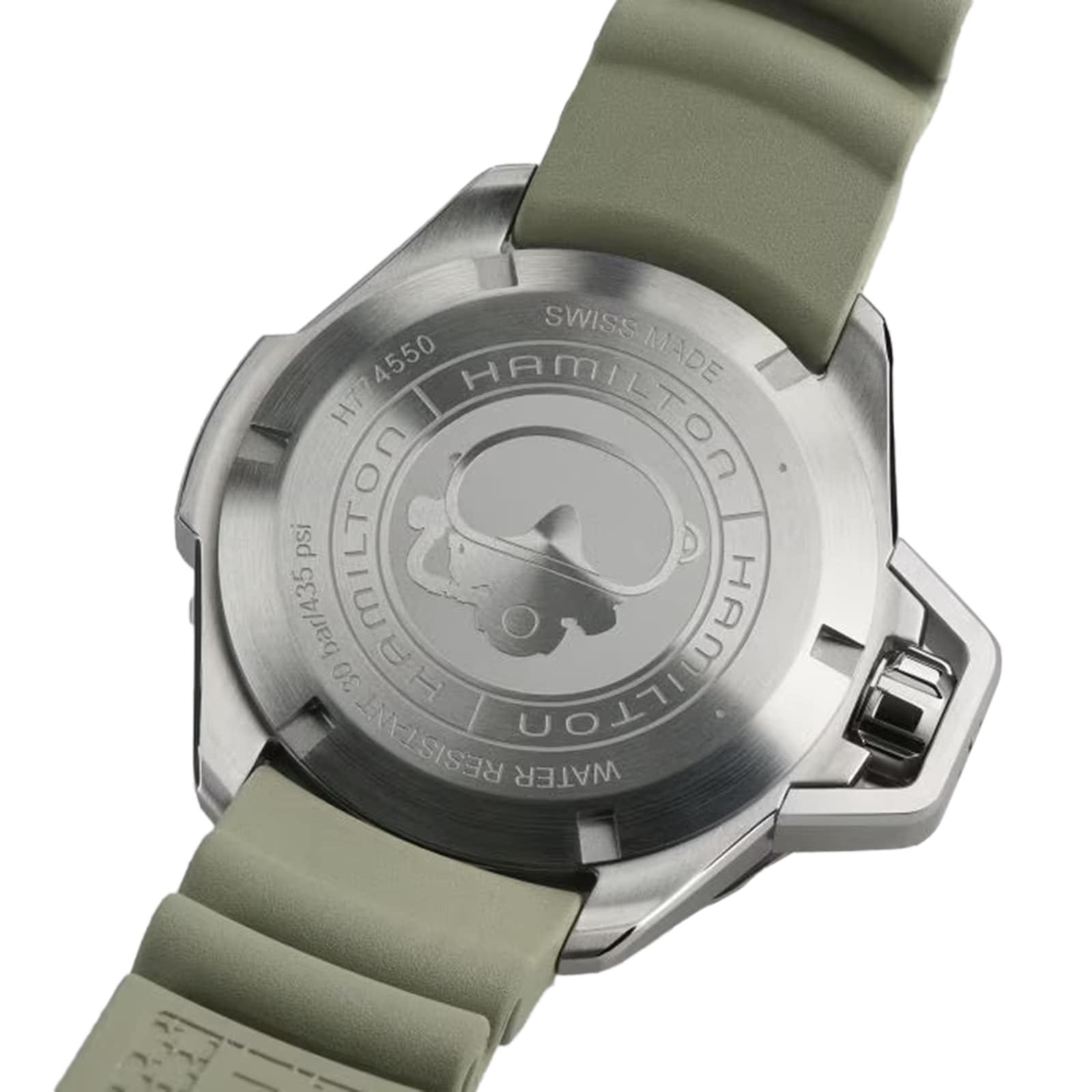 Hamilton Khaki Navy Frogman Auto 41mm Mens Watch Black H77455331 ...