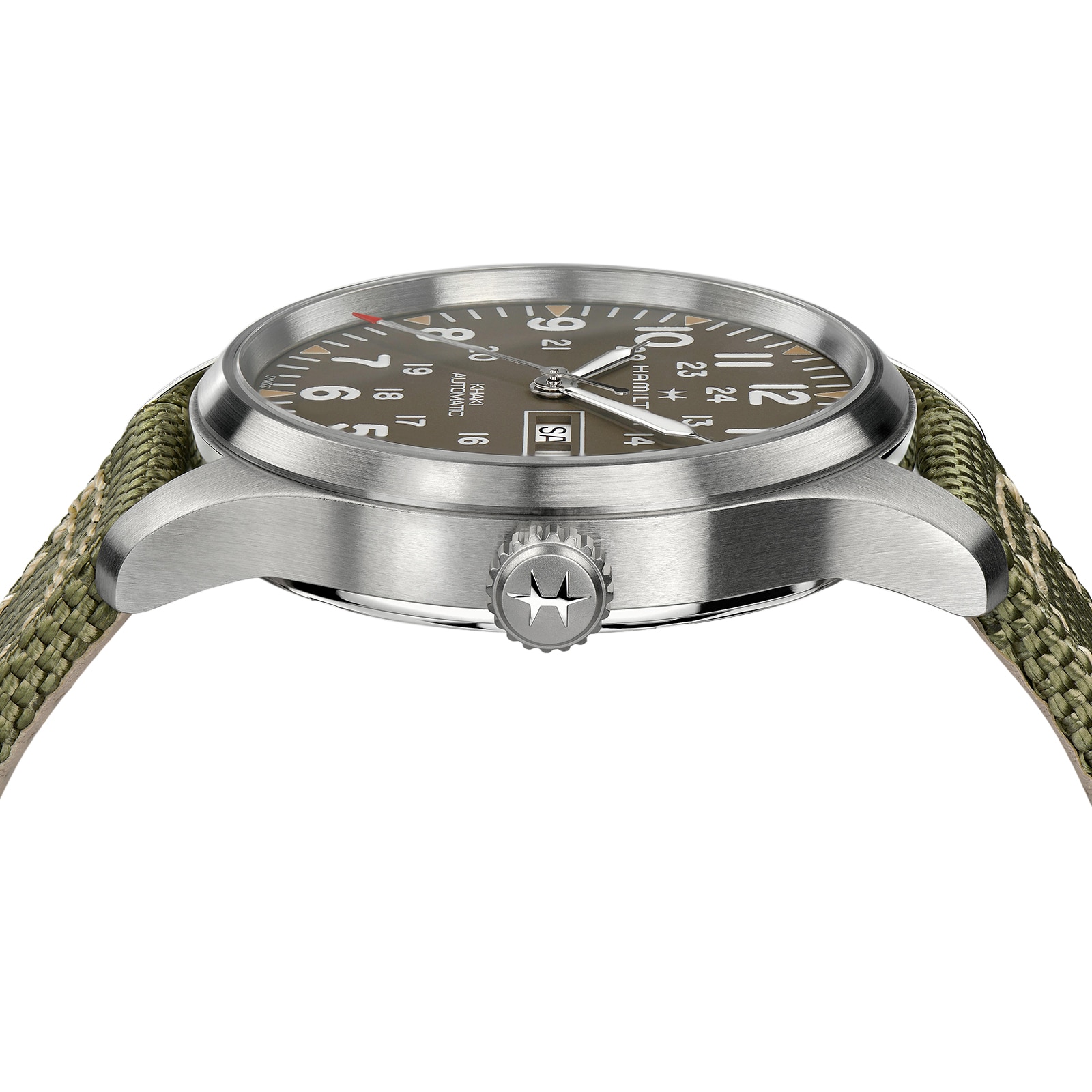 Hamilton Khaki Field DAY DATE Automatic 42mm Mens Watch H70535081 ...