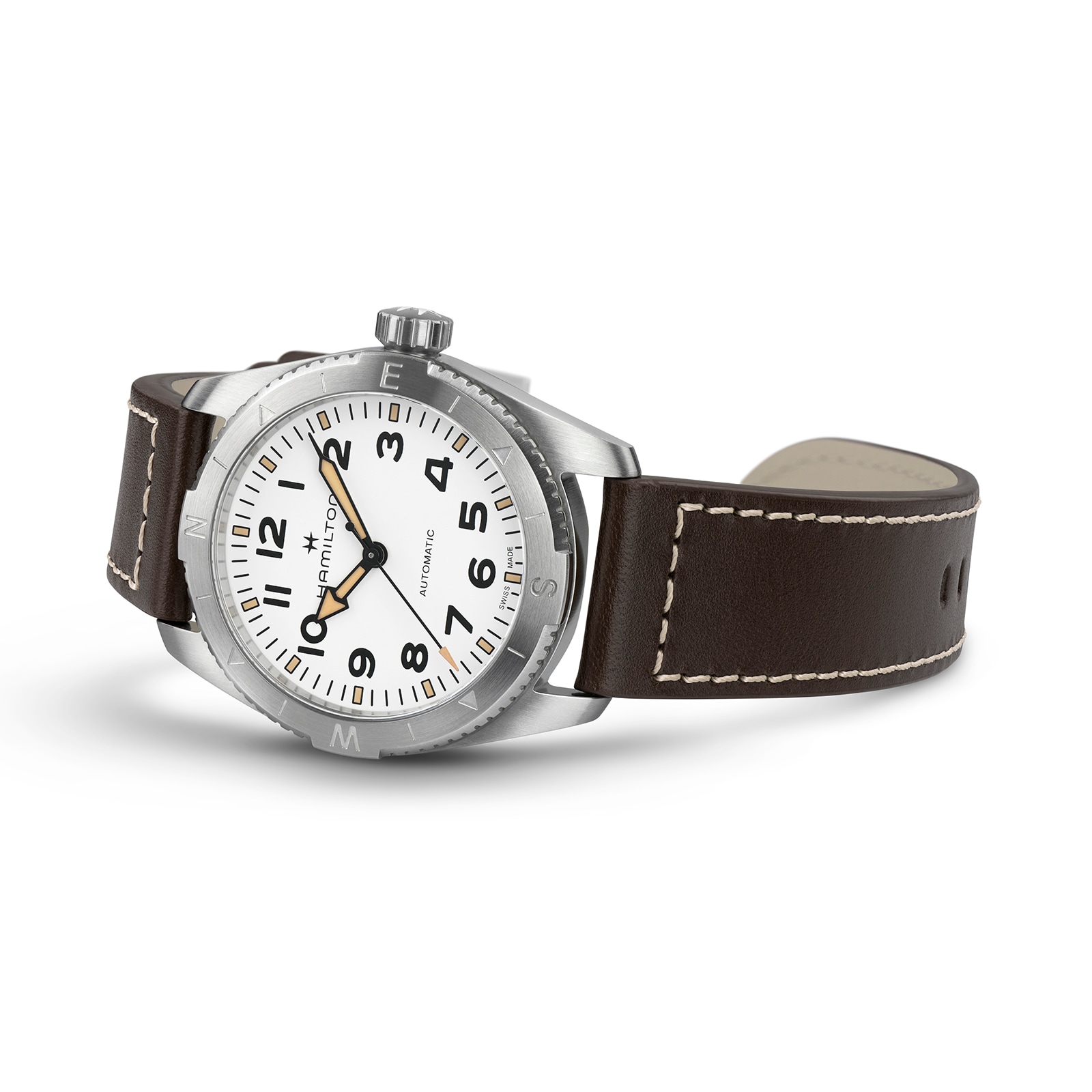 Hamilton Khaki Field Expedition 41mm Mens Watch White H70315510 ...