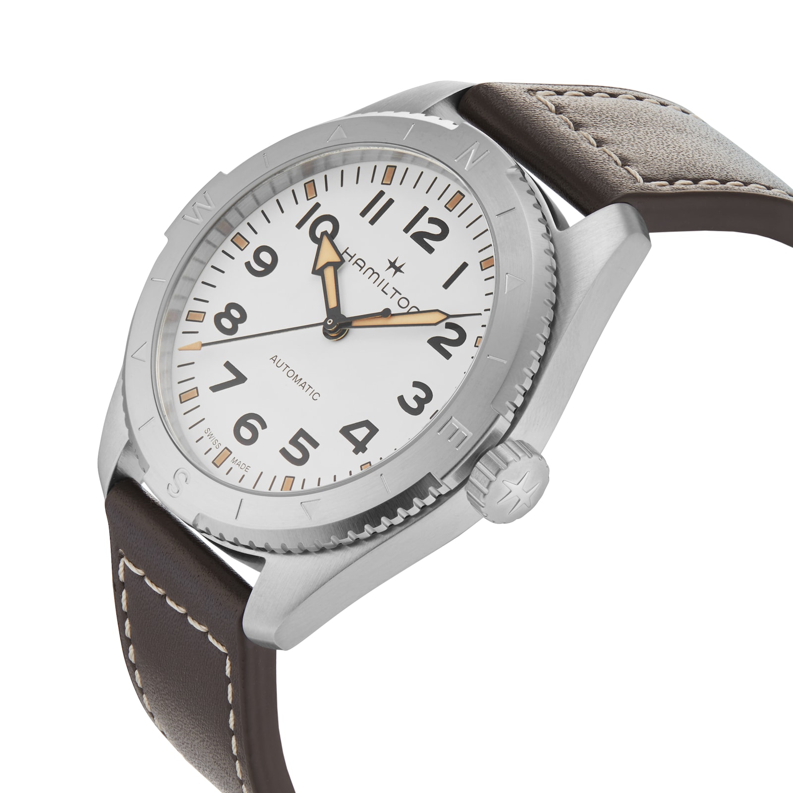 Hamilton Khaki Field Expedition 41mm Mens Watch White H70315510 ...