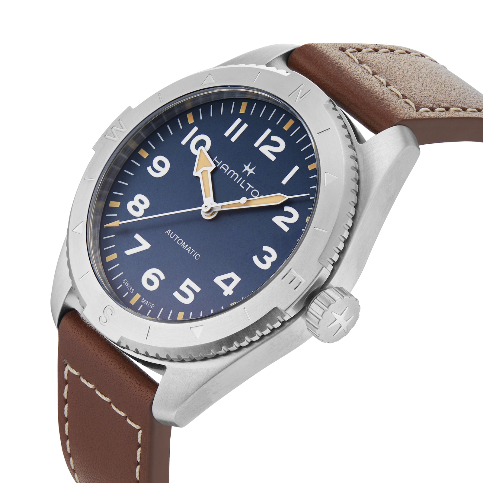 Hamilton Khaki Field Expedition 41mm Mens Watch Blue H70315540 | Goldsmiths