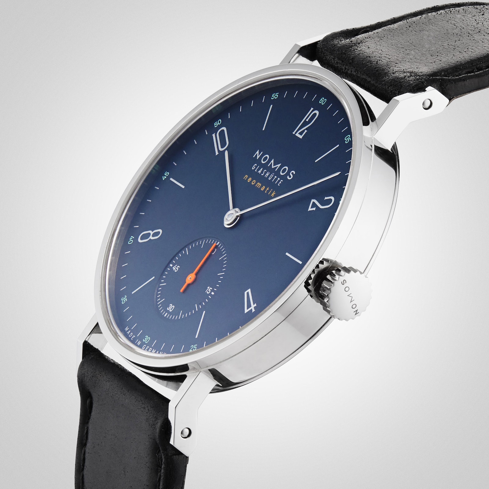 NOMOS Glashütte Nomos Glashutte Tangente Nachtblau Mens Watch 177 ...