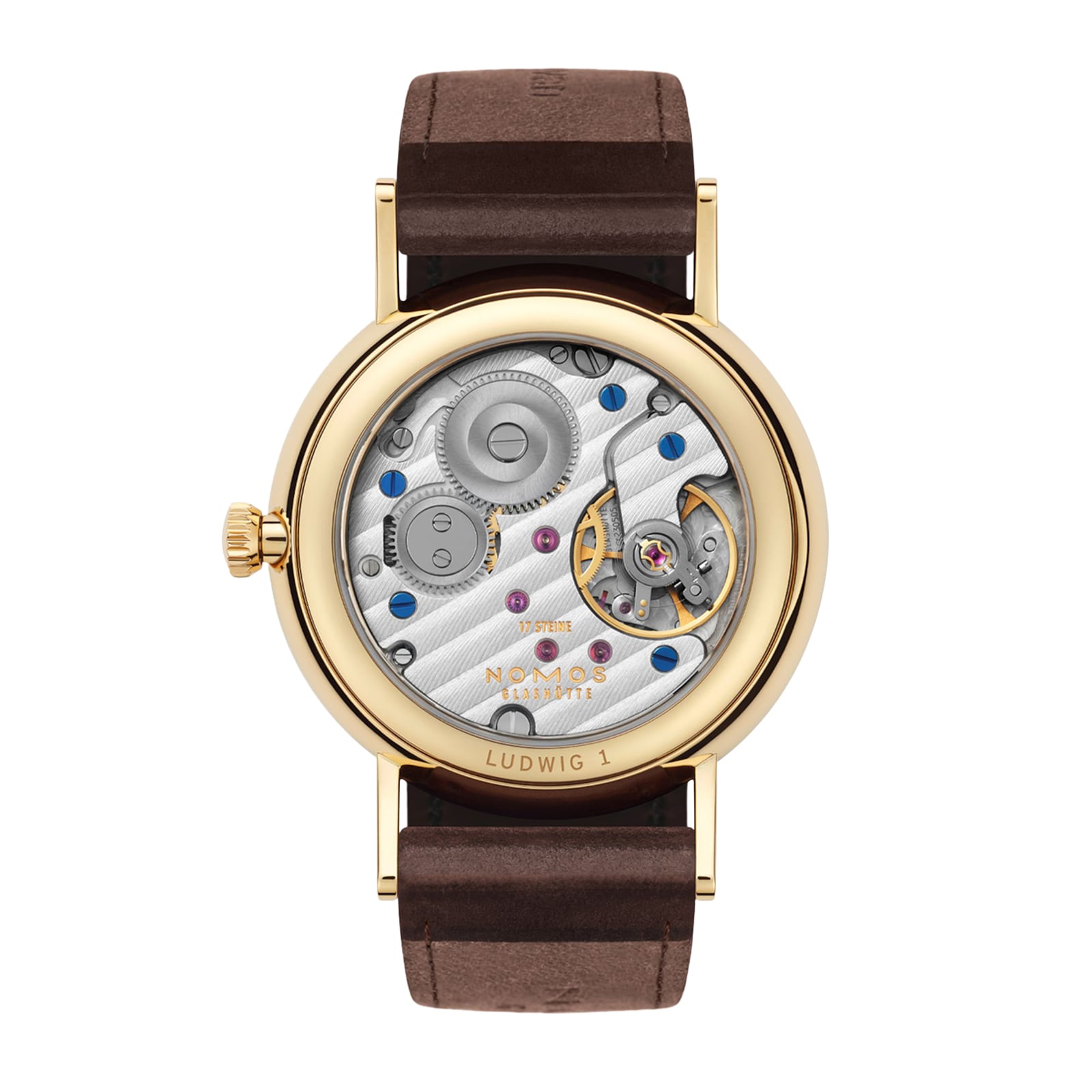 NOMOS Glashutte Ludwig Gold 33mm 210 | Goldsmiths