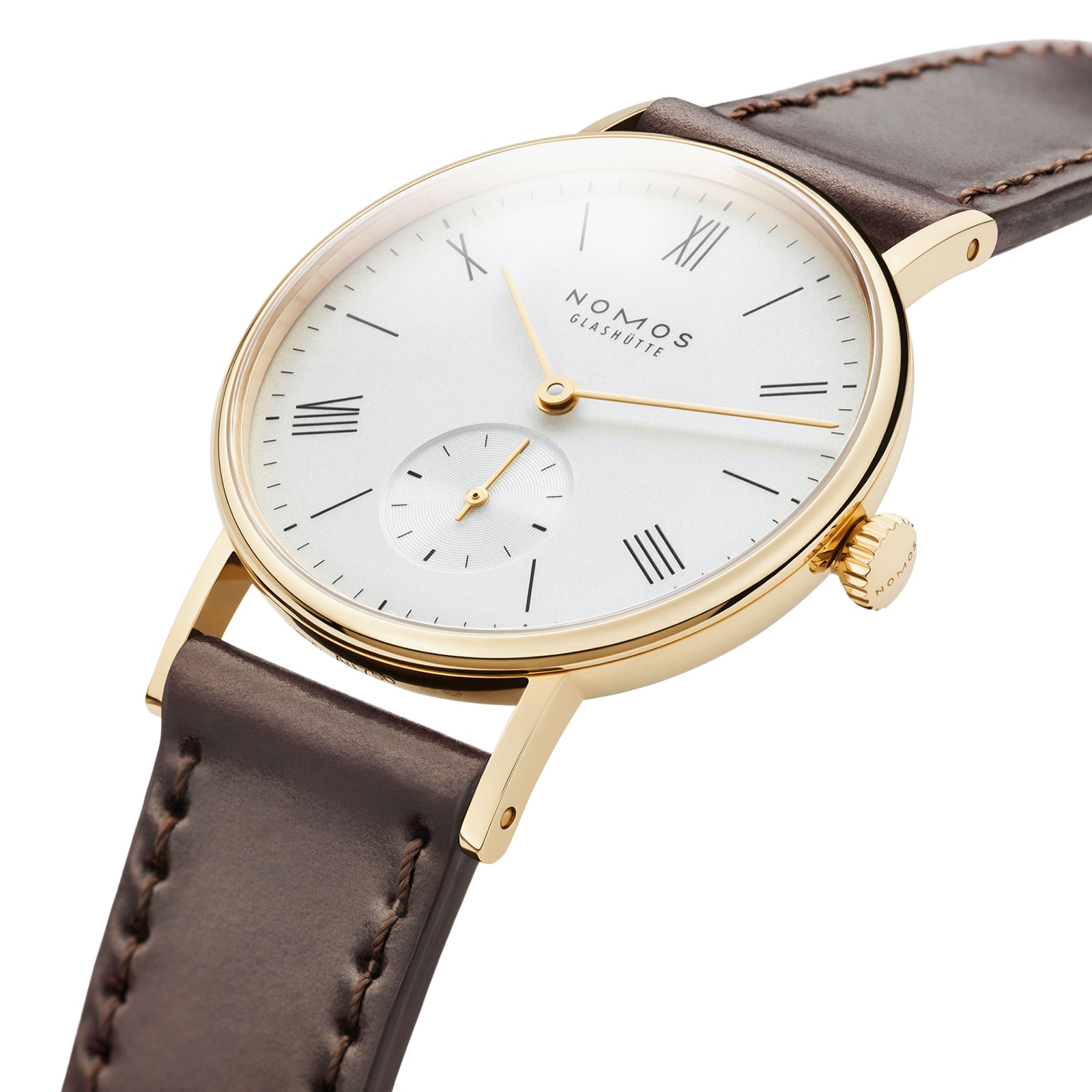 NOMOS Glashutte Ludwig Gold 33mm 210 | Goldsmiths