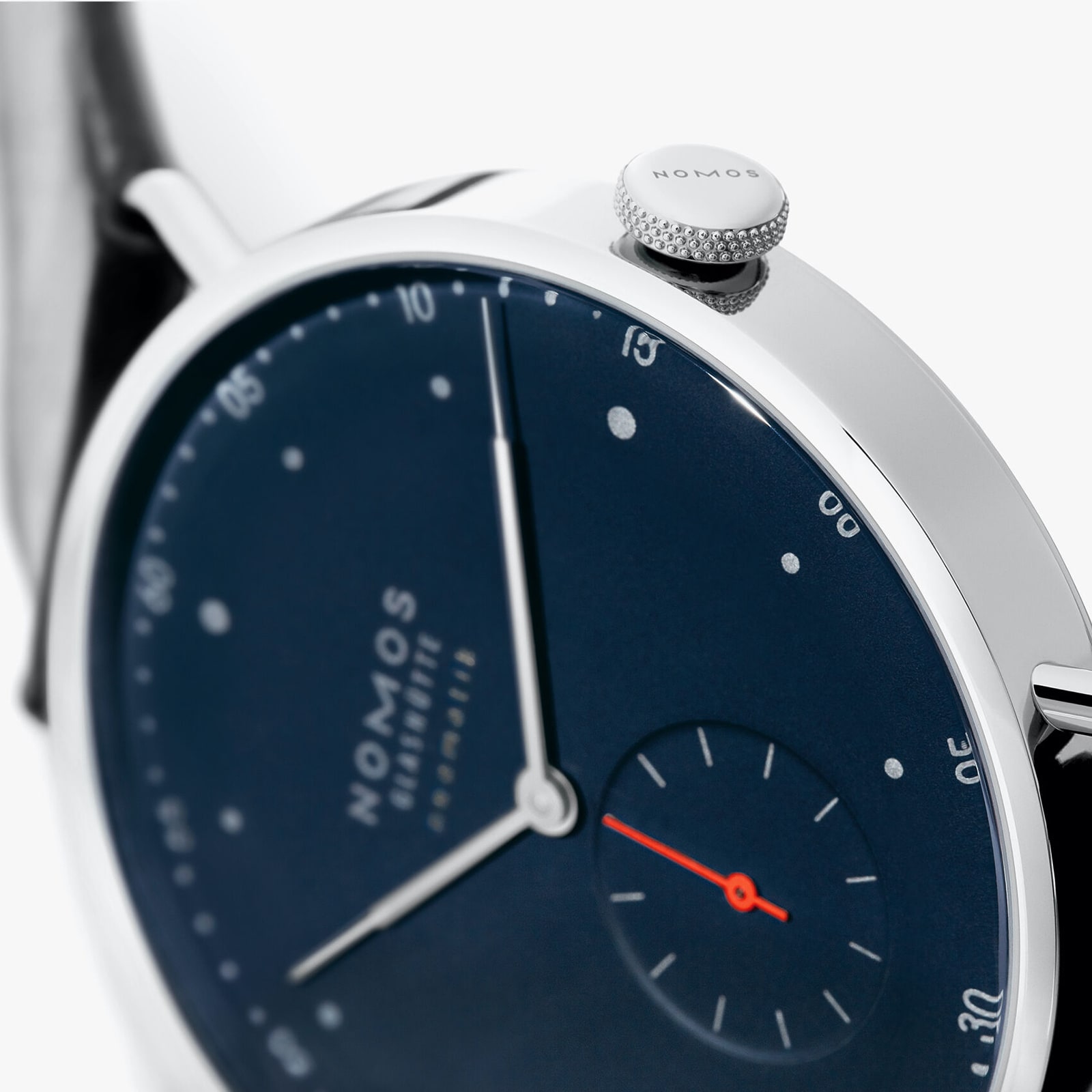 NOMOS Glashutte Metro Neomatik Midnight Blue 39mm Mens Watch 1115 ...
