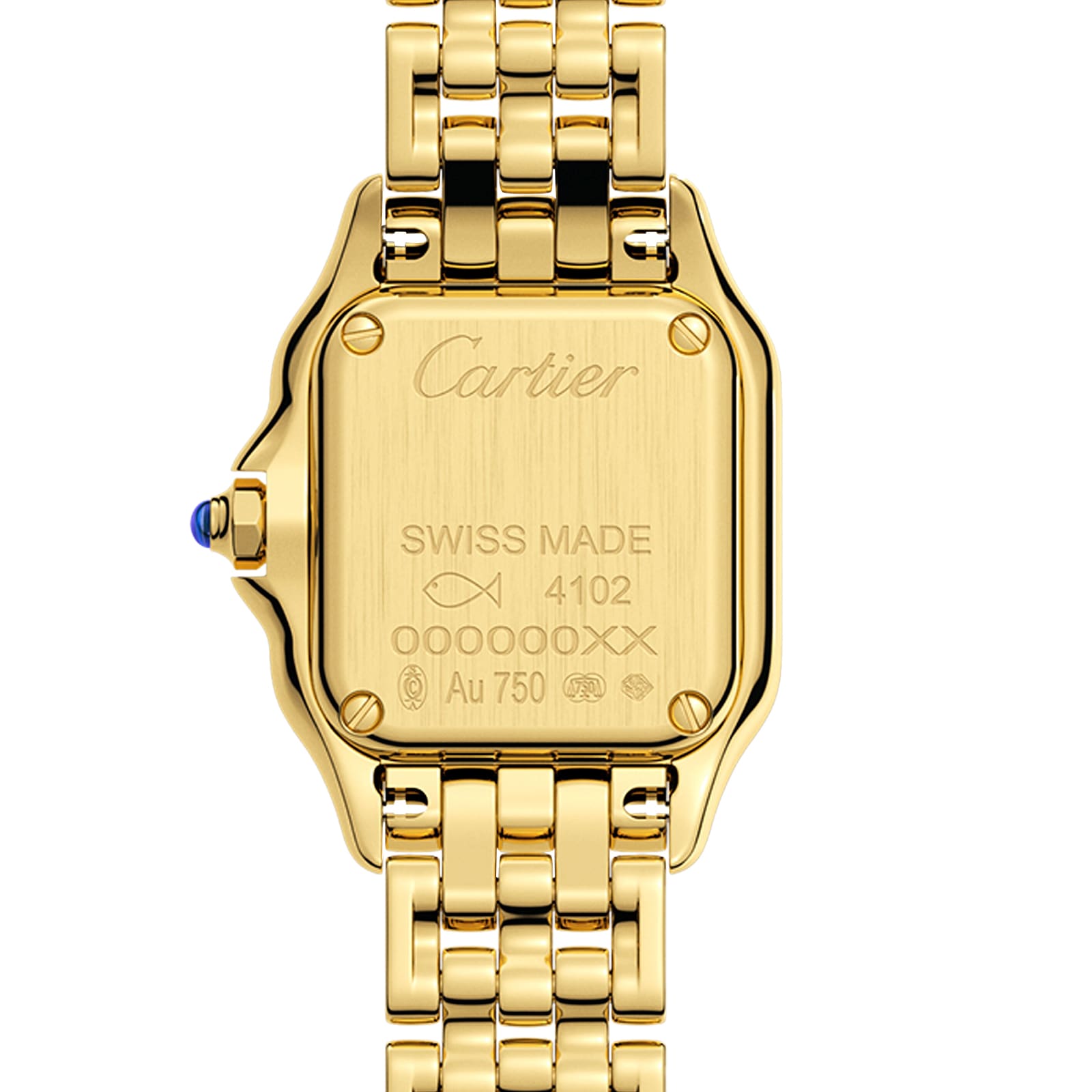 Cartier Panthère De Cartier Watch, Mini Model, Quartz Movement Yellow ...