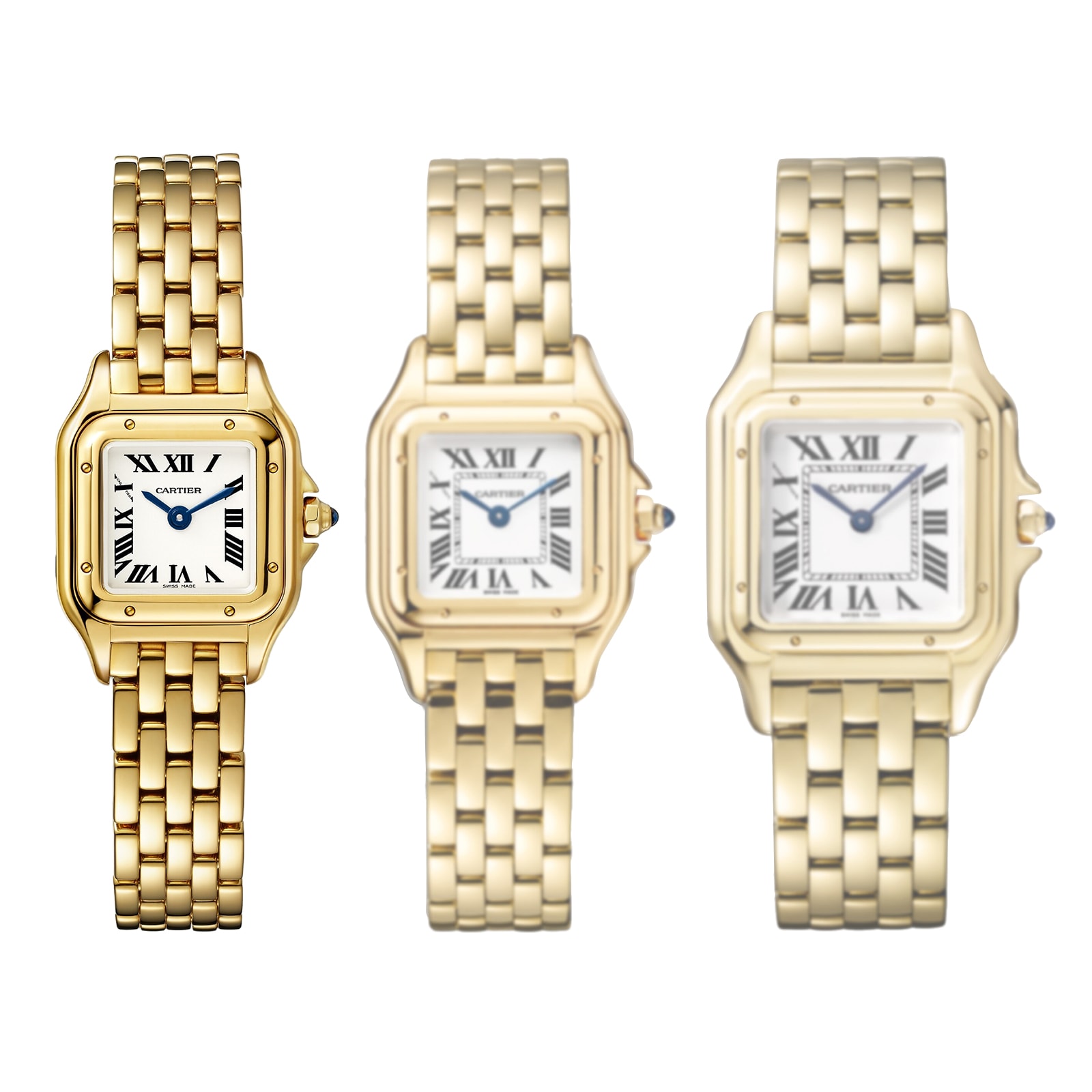 Cartier Panthère De Cartier Watch, Mini Model, Quartz Movement Yellow ...