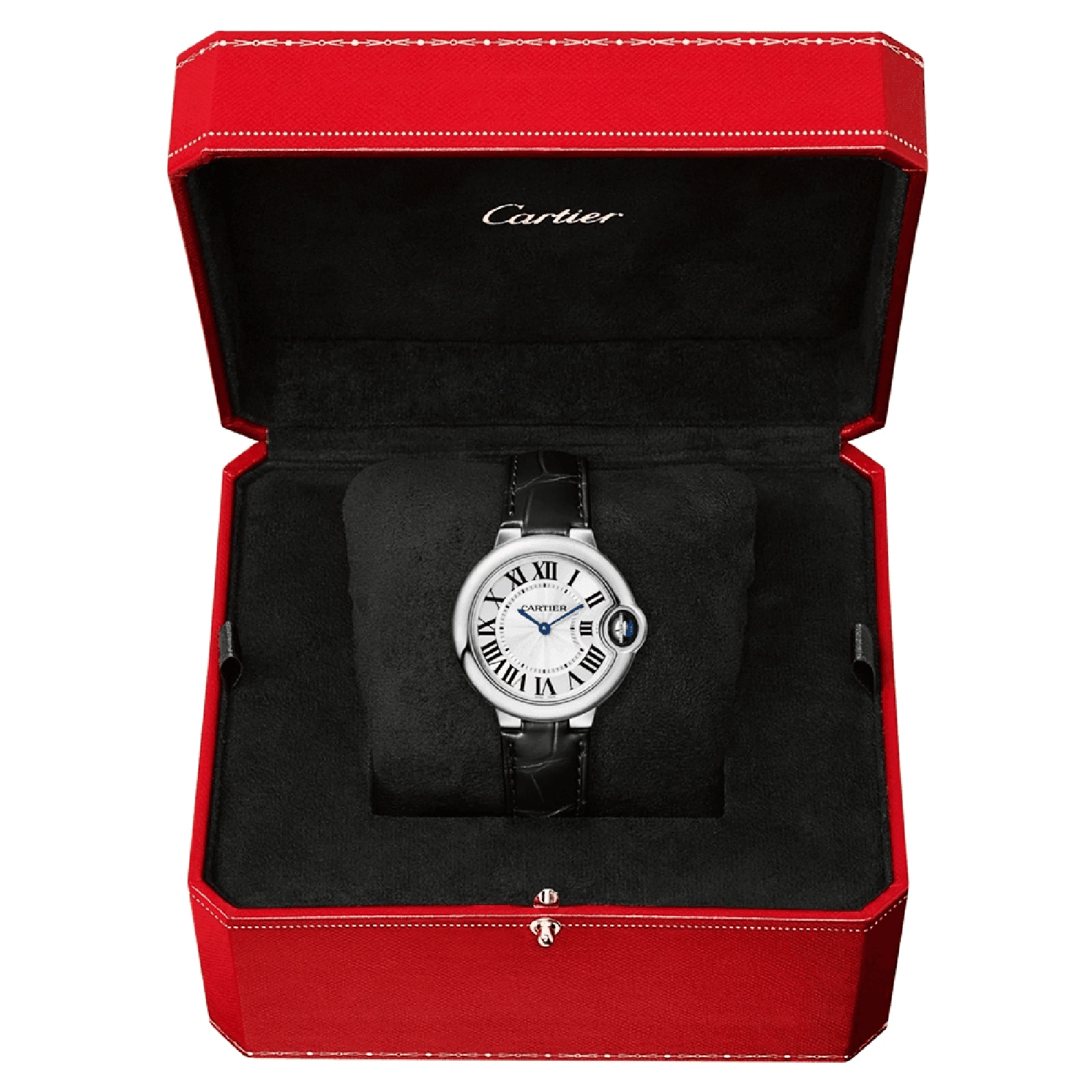 Cartier Ballon Bleu De Cartier Watch, 33mm, Quartz Movement, Steel ...