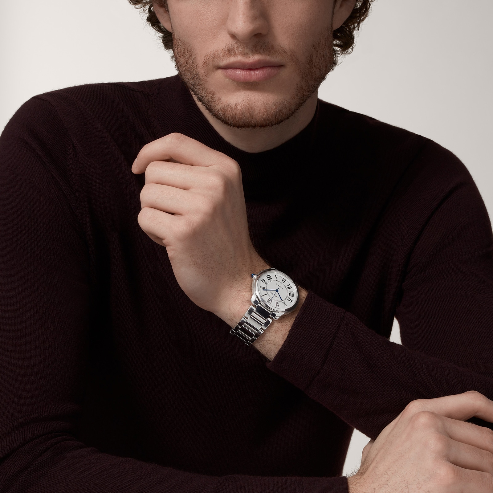 Cartier Ronde Must De Cartier Watch, 40mm, Mechanical Movement With ...