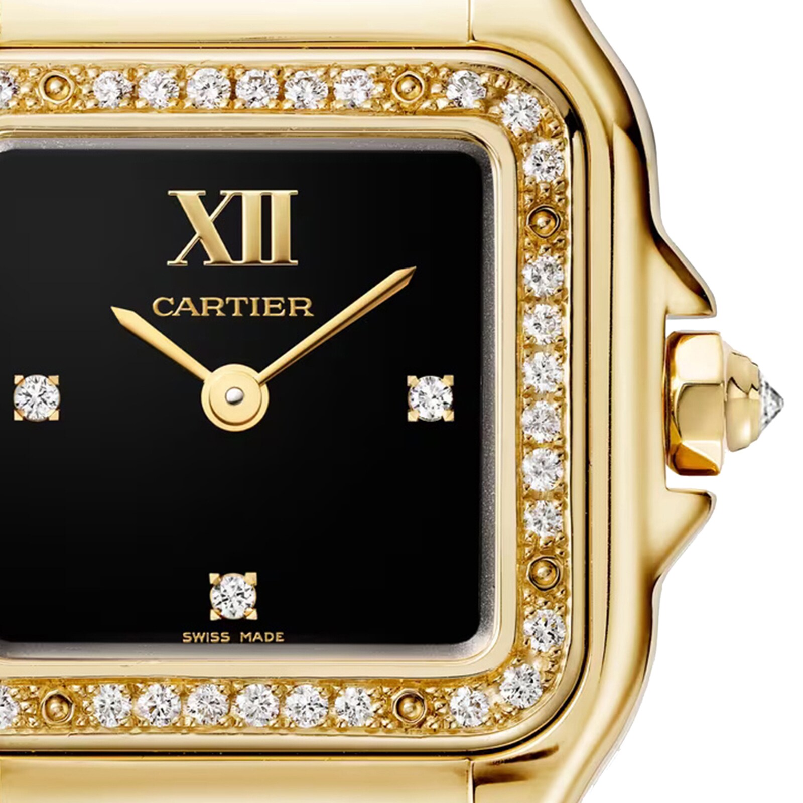 Cartier Panthère De Cartier Watch, Small Model, Quartz Movement, Yellow ...
