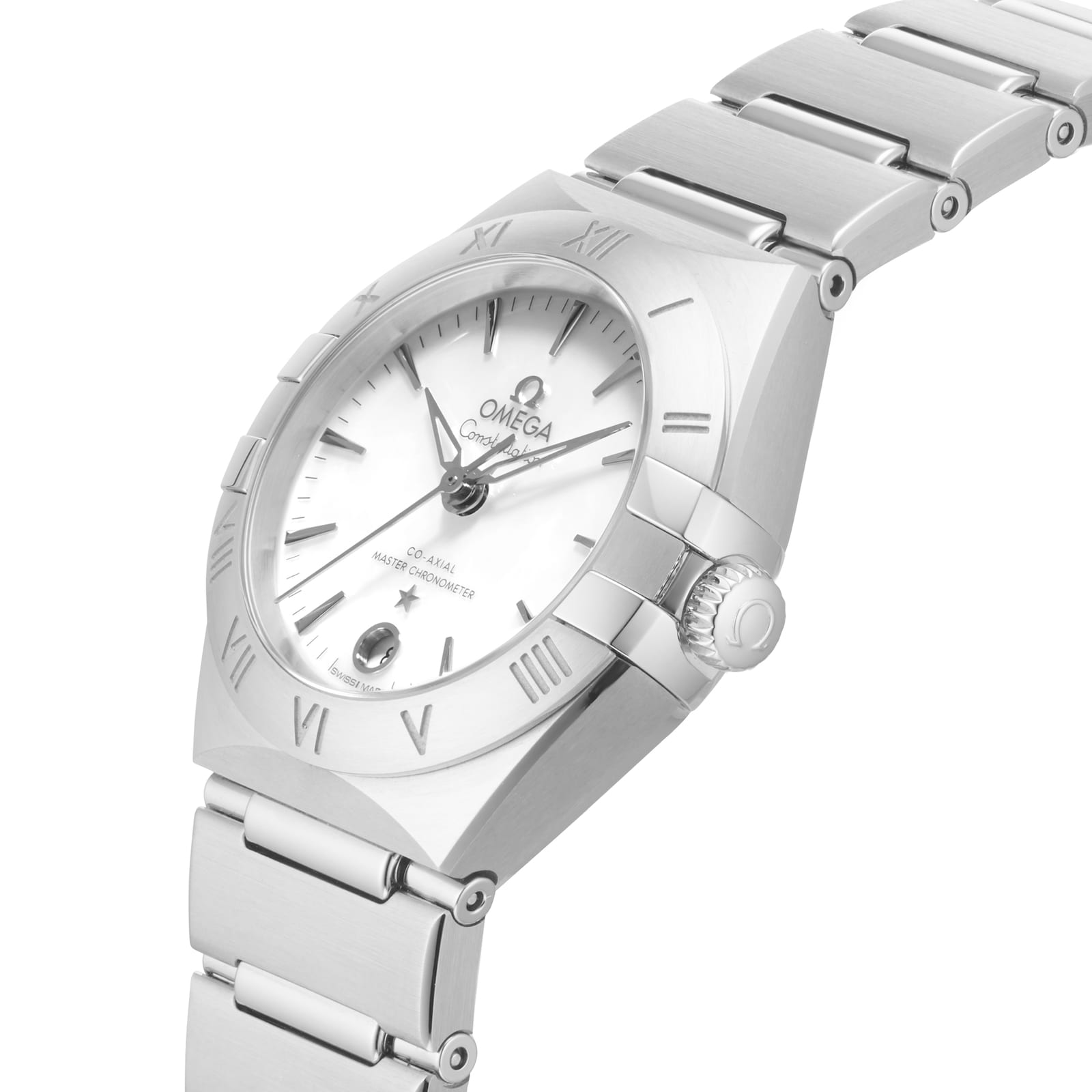 Omega Constellation 29mm, Steel on Steel Ladies Watch O13110292005001 ...