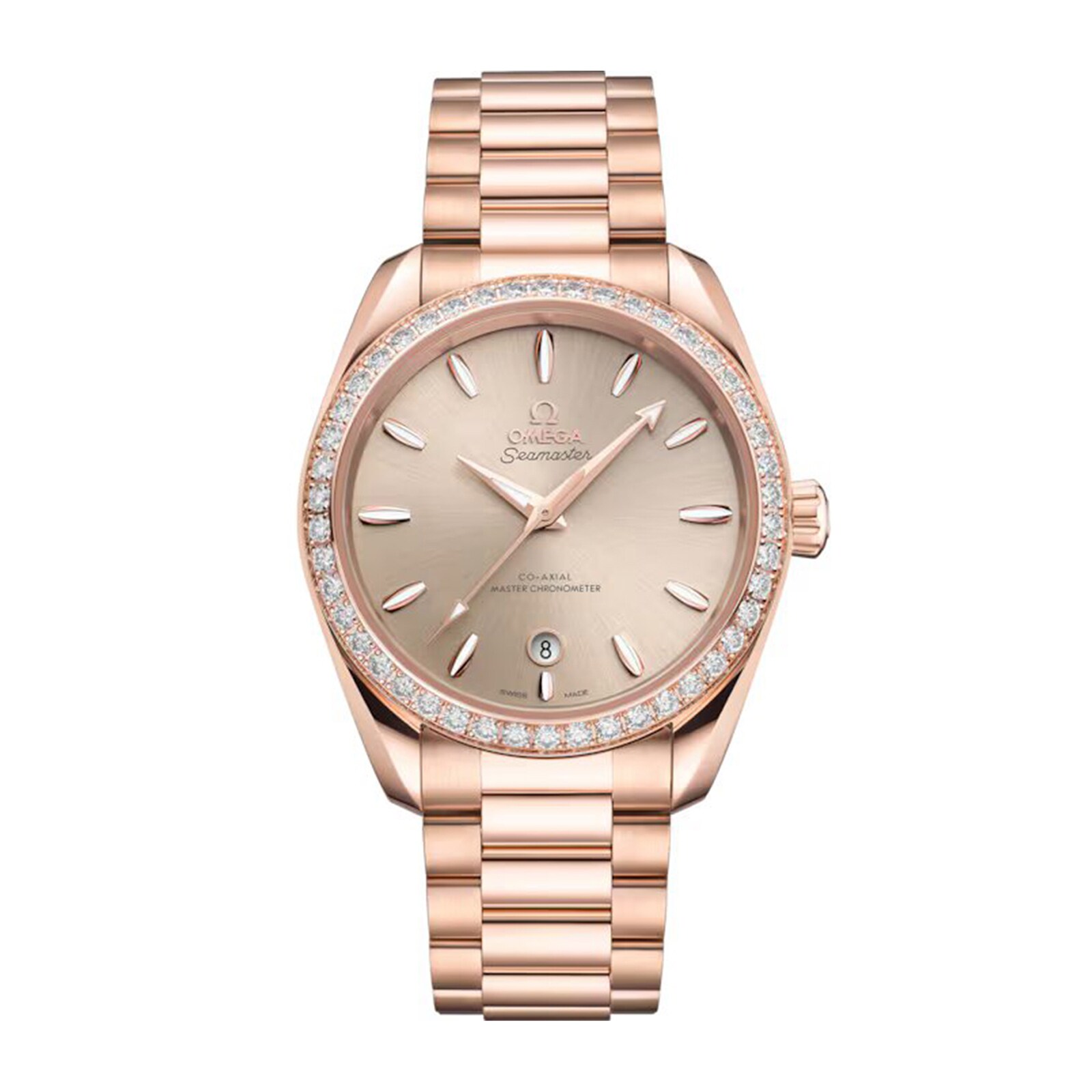 Omega Ladies Watches, Womens Omega Seamaster Watches, Rose Gold ...