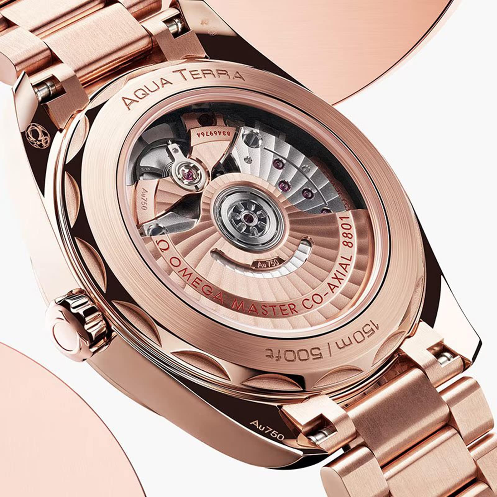 Omega Seamaster Aqua Terra Shades 38mm Ladies Watch Beige ...