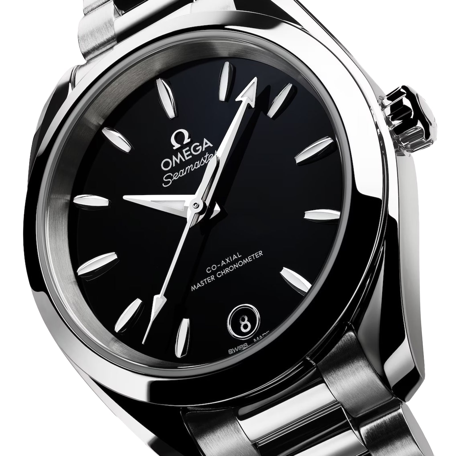 Omega Seamaster Aqua Terra 150M 34mm Ladies Watch Black O22010342001001 ...