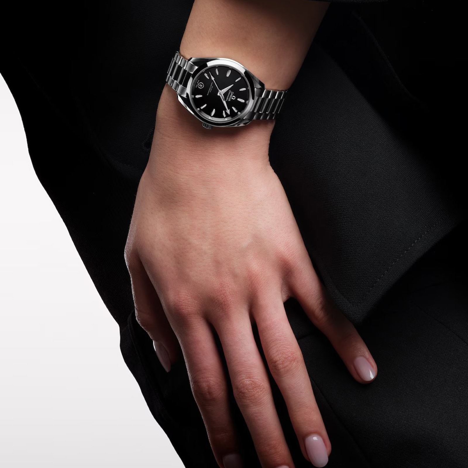 Omega Seamaster Aqua Terra 150M 34mm Ladies Watch Black O22010342001001 ...