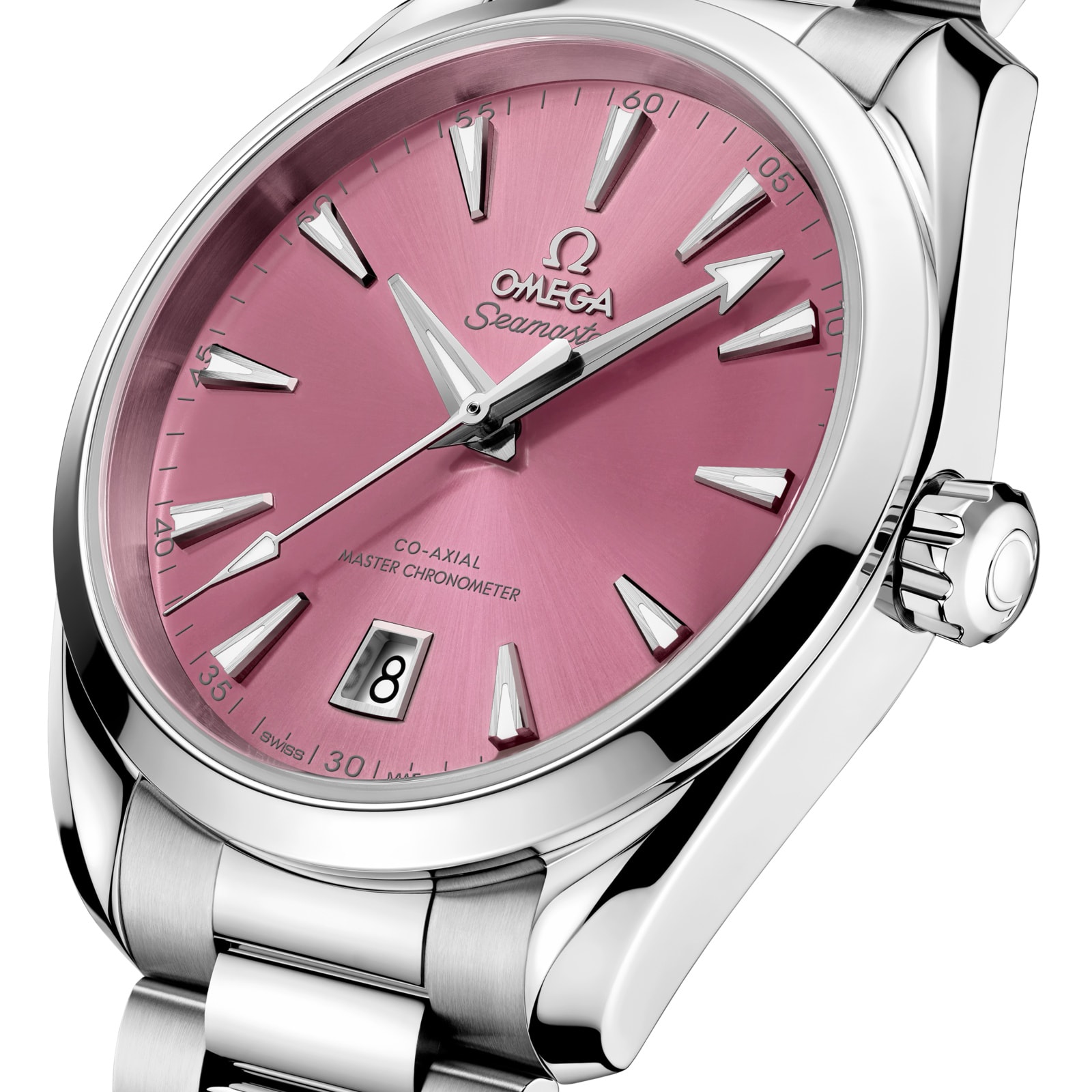 Omega Seamaster Aqua Terra Shades 38mm Unisex Watch Pink ...
