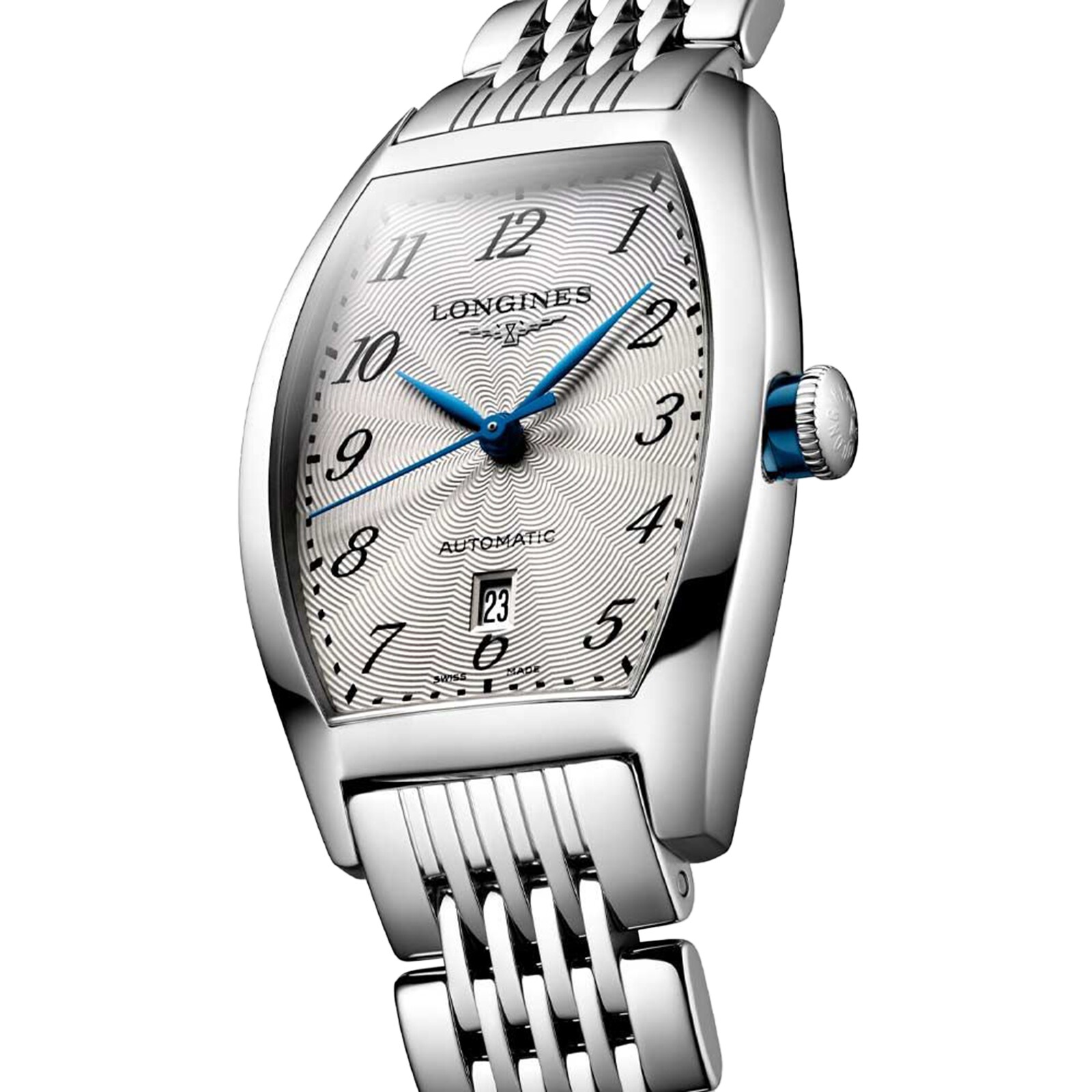 Longines Evidenza 26mm X 30.6mm Ladies Watch Silver L21424736 | Watches ...