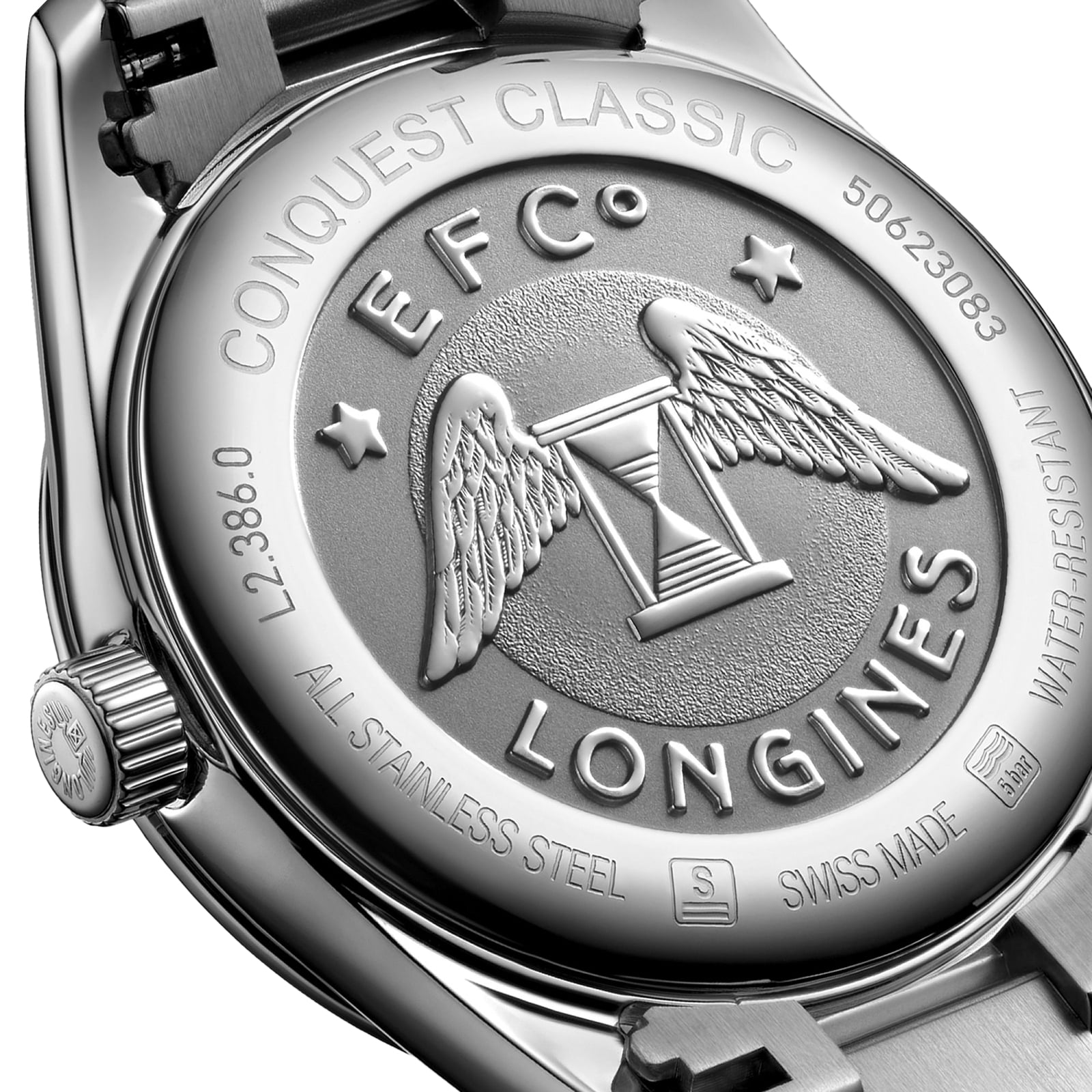 Longines Conquest Classic 34mm Ladies Watch Silver L23860726 | Goldsmiths