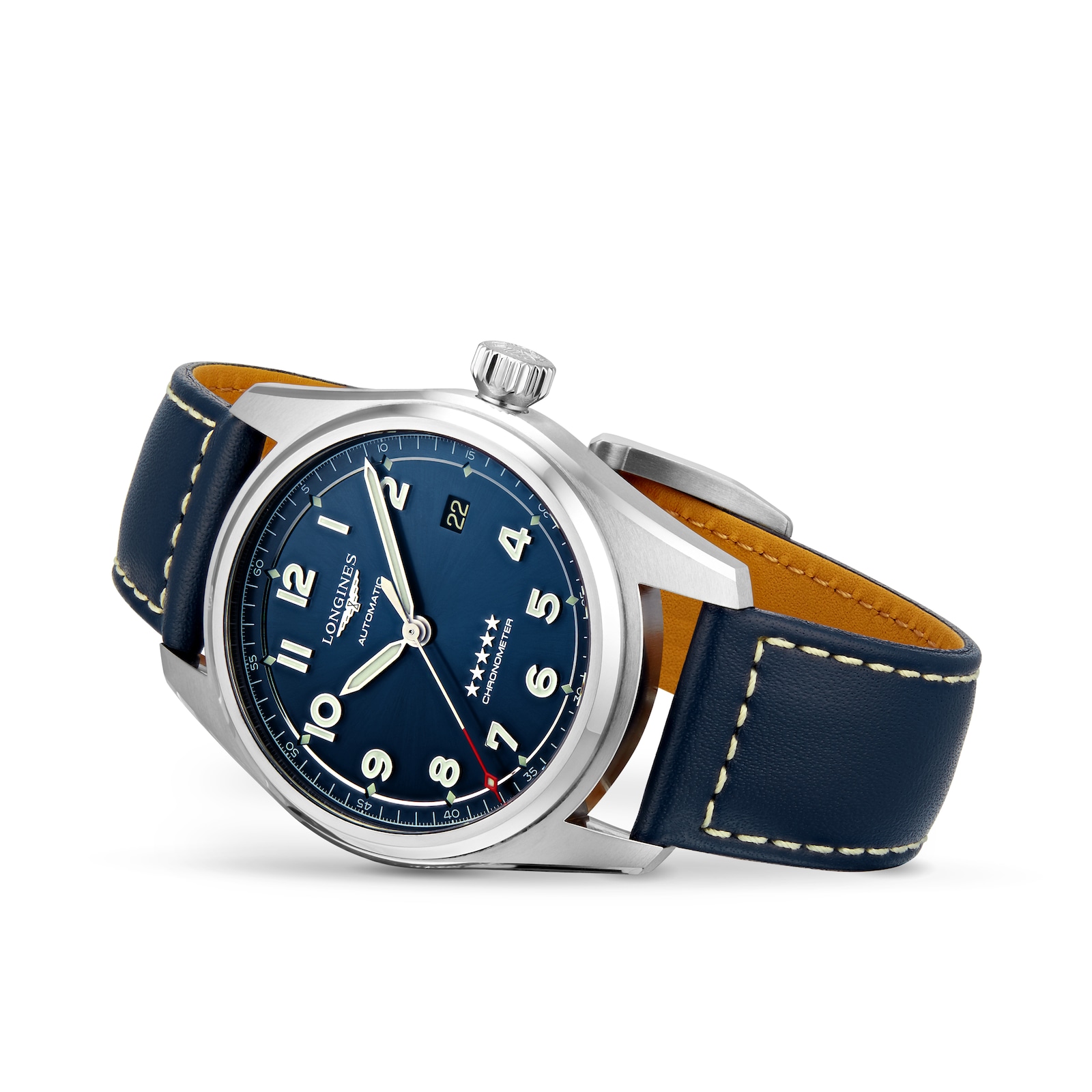 Longines Spirit 40mm Mens Watch L38104930 | Goldsmiths