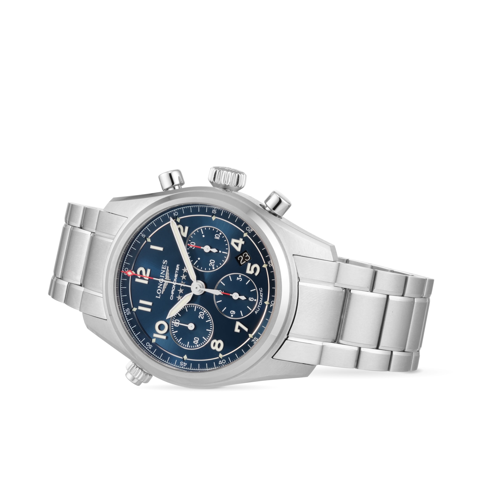 Longines Spirit 42mm Mens Watch L38204936 | Goldsmiths