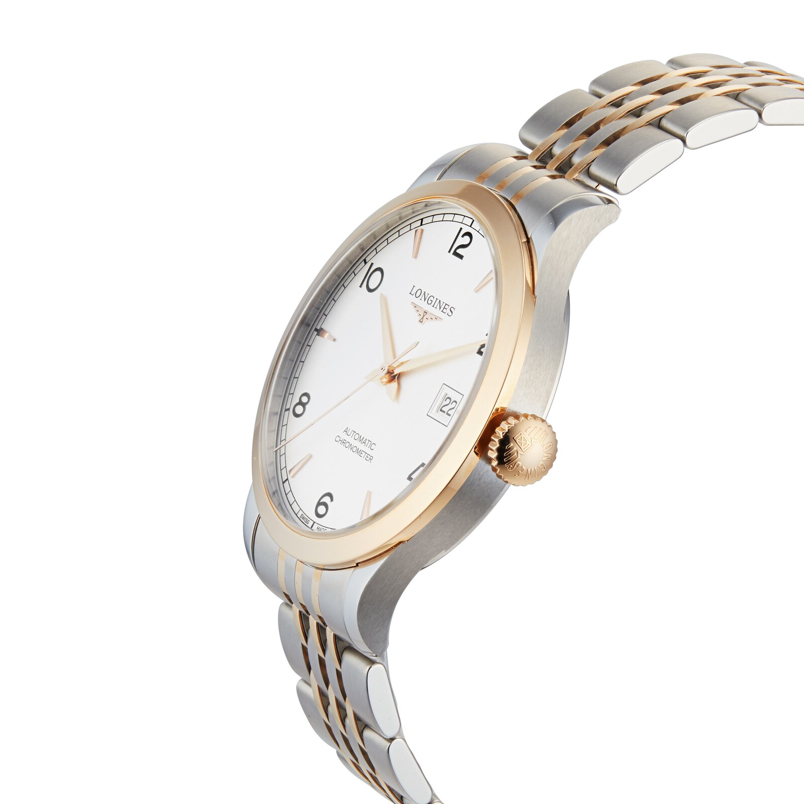 Longines Record 38 Mens Watch L28205767 | Goldsmiths