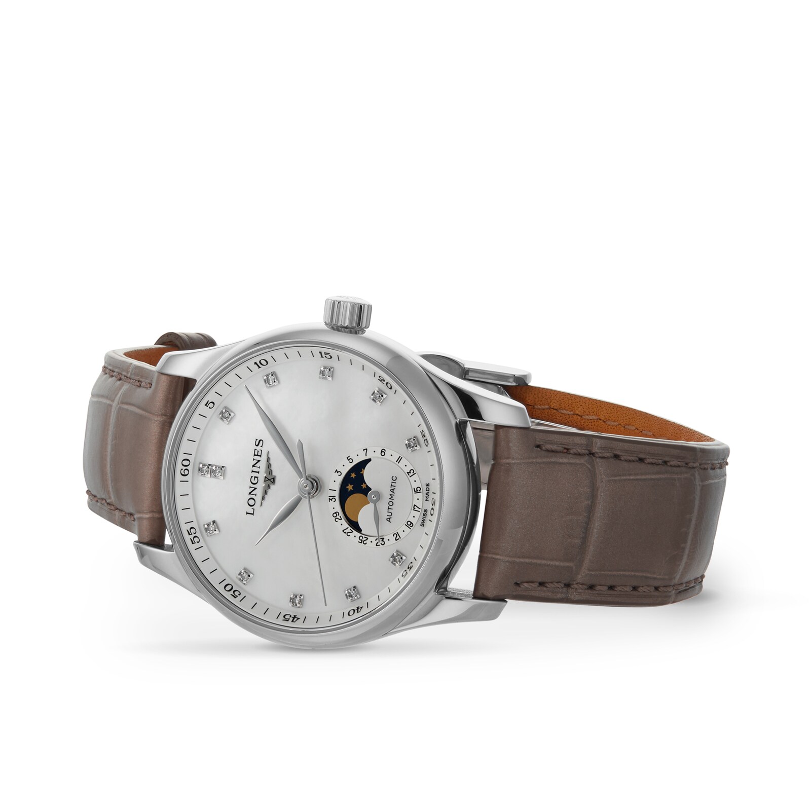 Longines Master Collection Ladies 34mm Watch L24094874 | Goldsmiths