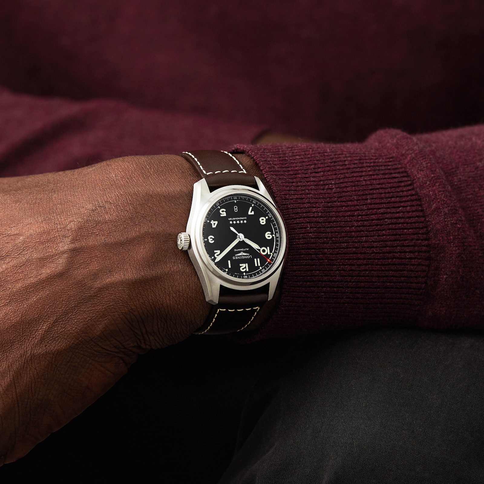 Longines Spirit 37mm Unisex Watch L34104530 | Goldsmiths