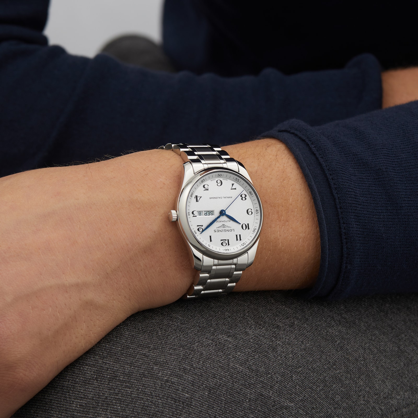 Longines Master Collection 40mm Mens Watch Stainless Steel L29104786 ...