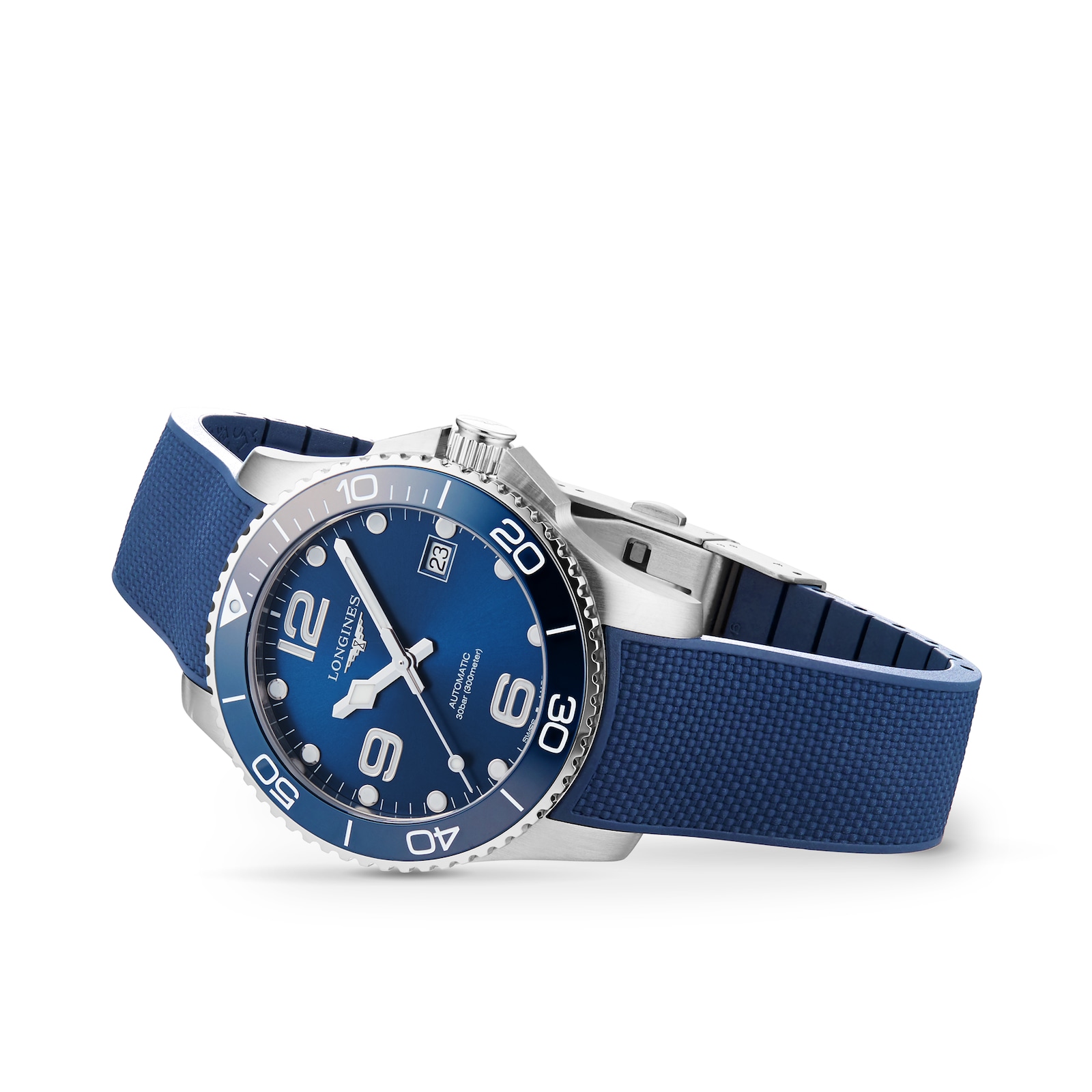 Longines HydroConquest 39mm Mens Watch Blue L37804969 | Goldsmiths