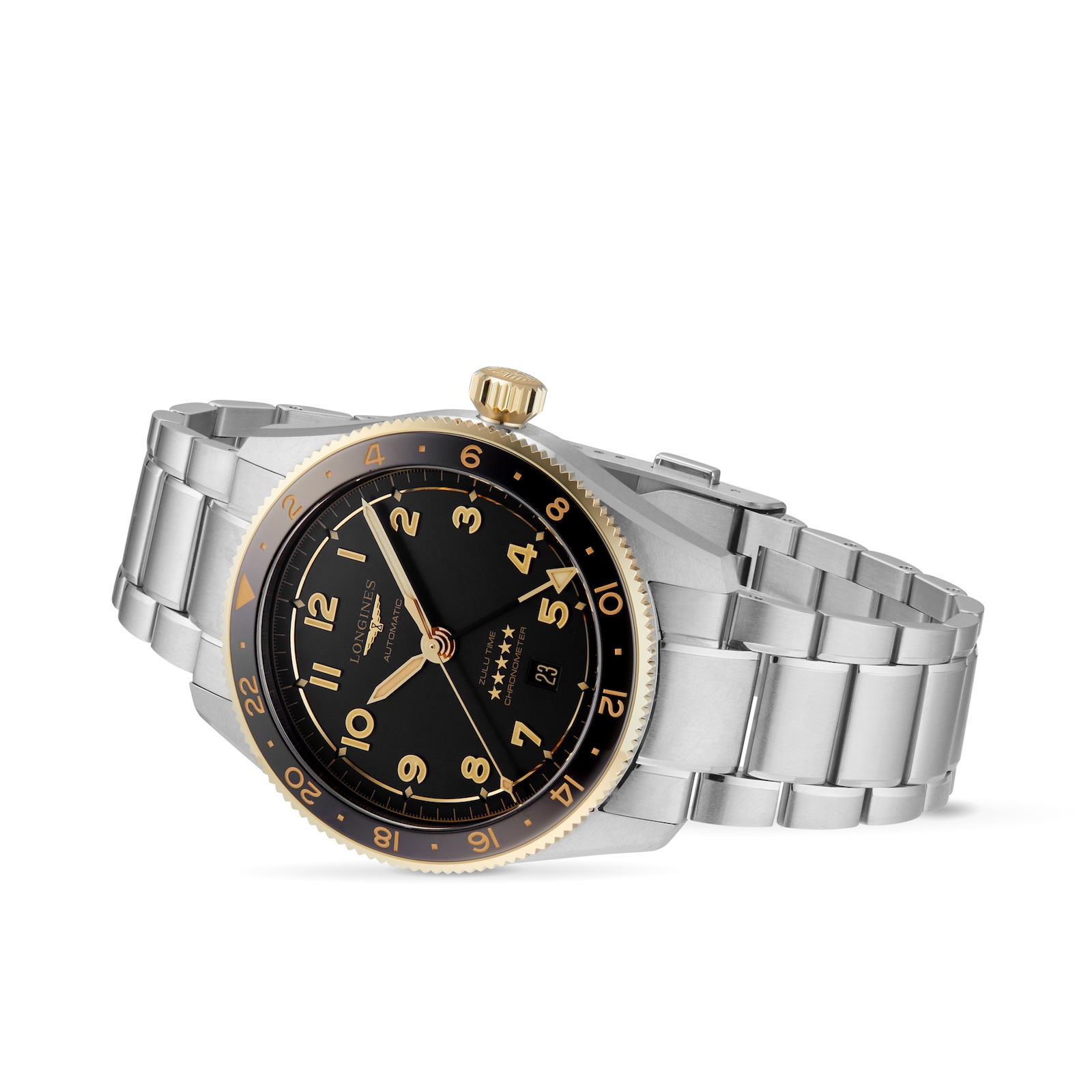 Longines Spirit Zulu Time 42mm Mens Watch L38125536 | Watches Of ...