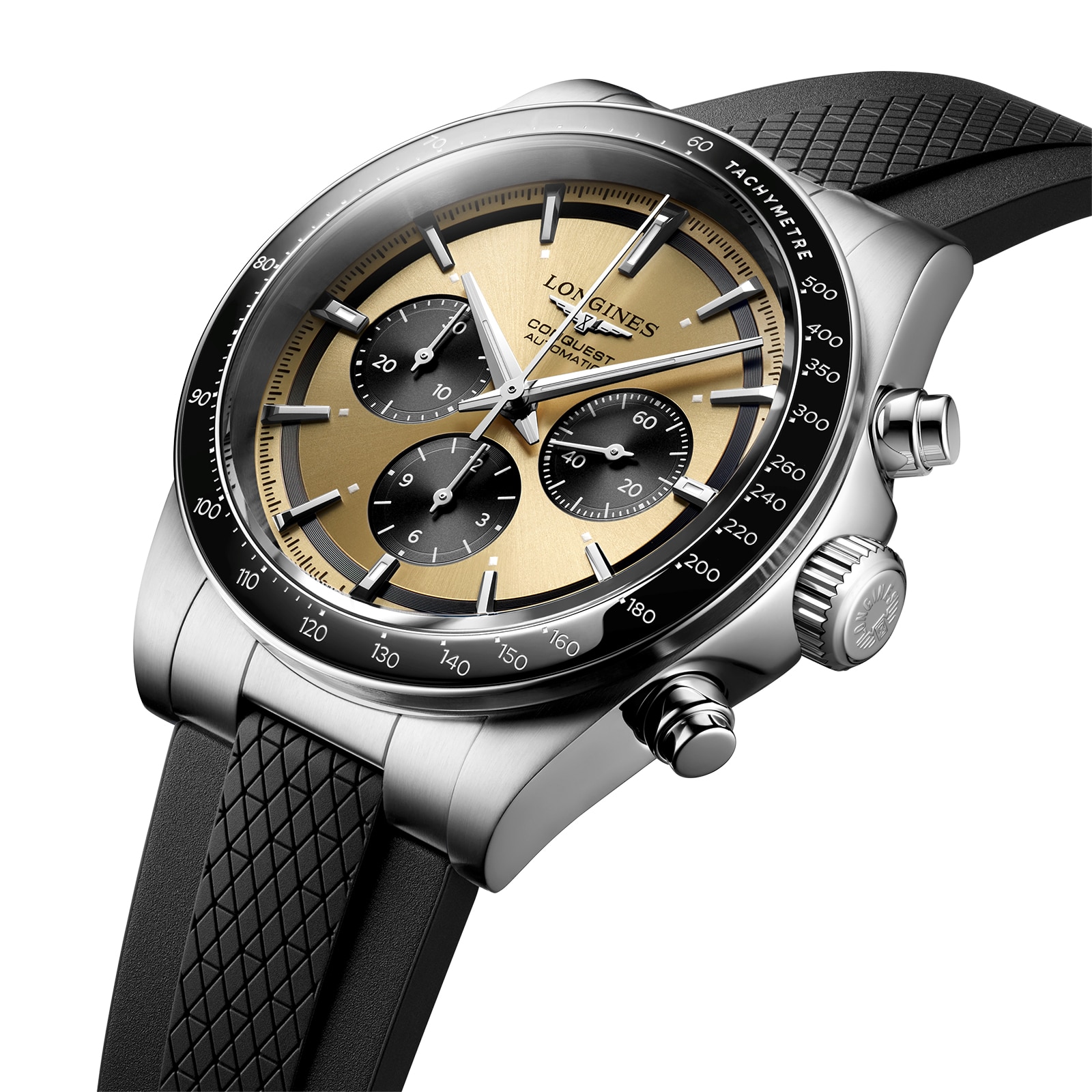 Longines Conquest 42mm Mens Watch Brown L38354329 | Mappin and Webb