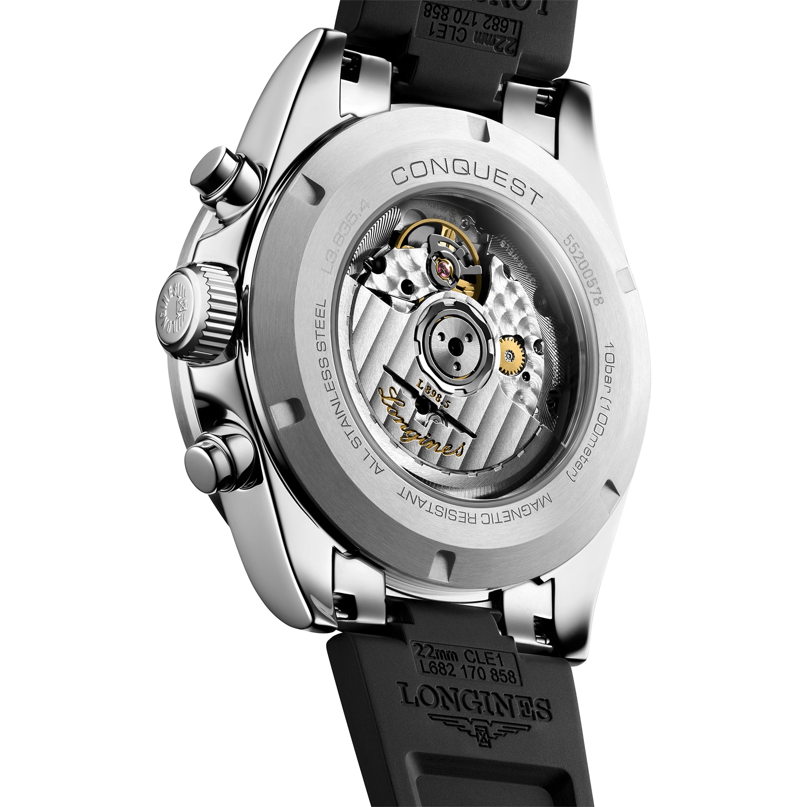 Longines Conquest 42mm Mens Watch Brown L38354329 | Goldsmiths