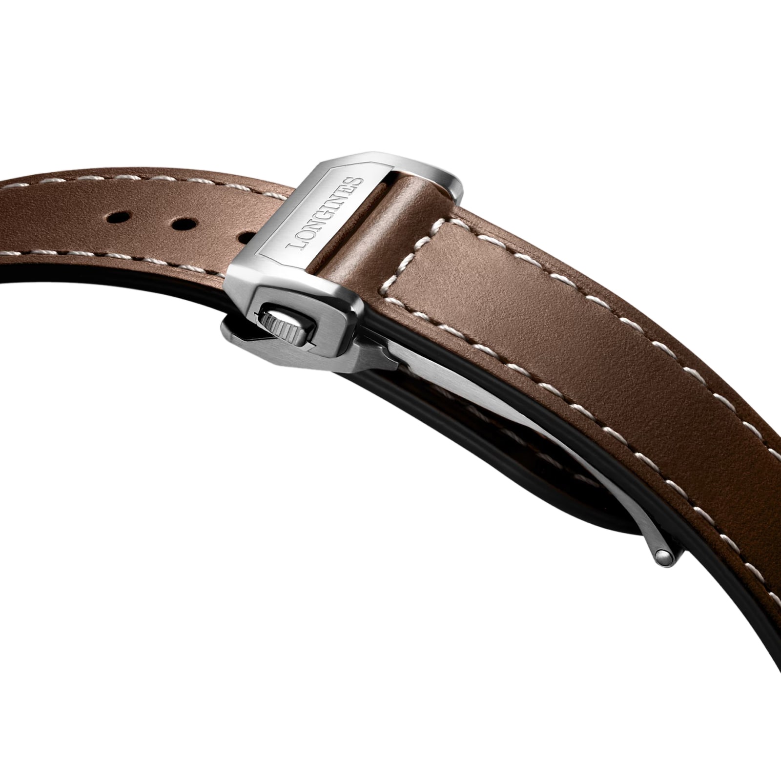 Longines Spirit Flyback 42mm Mens Watch Brown L38215592 | Goldsmiths