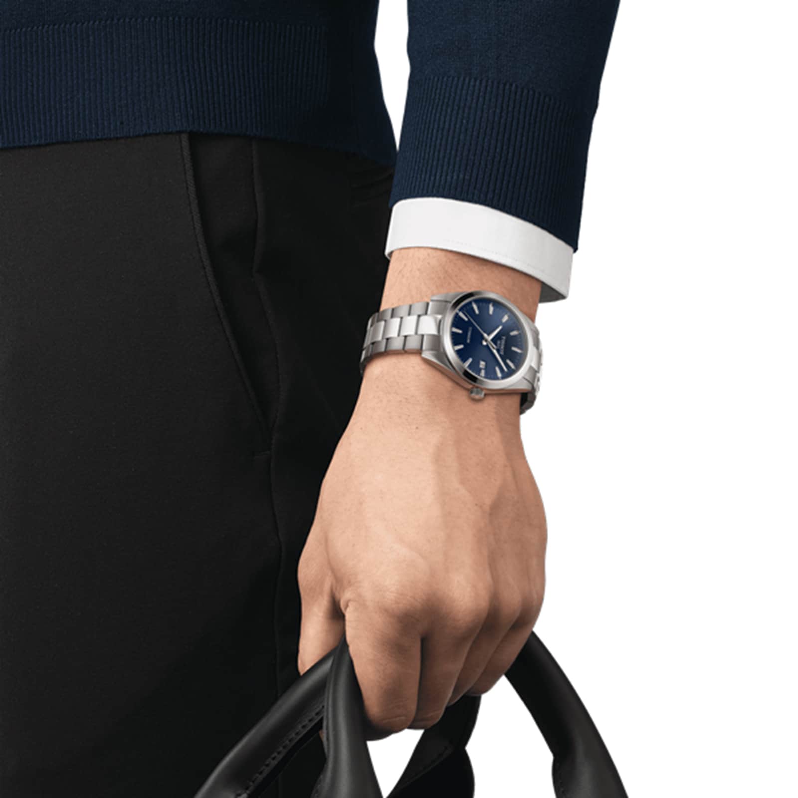 Tissot Gentleman Titanium 40mm Mens Watch T1274104404100 | Goldsmiths