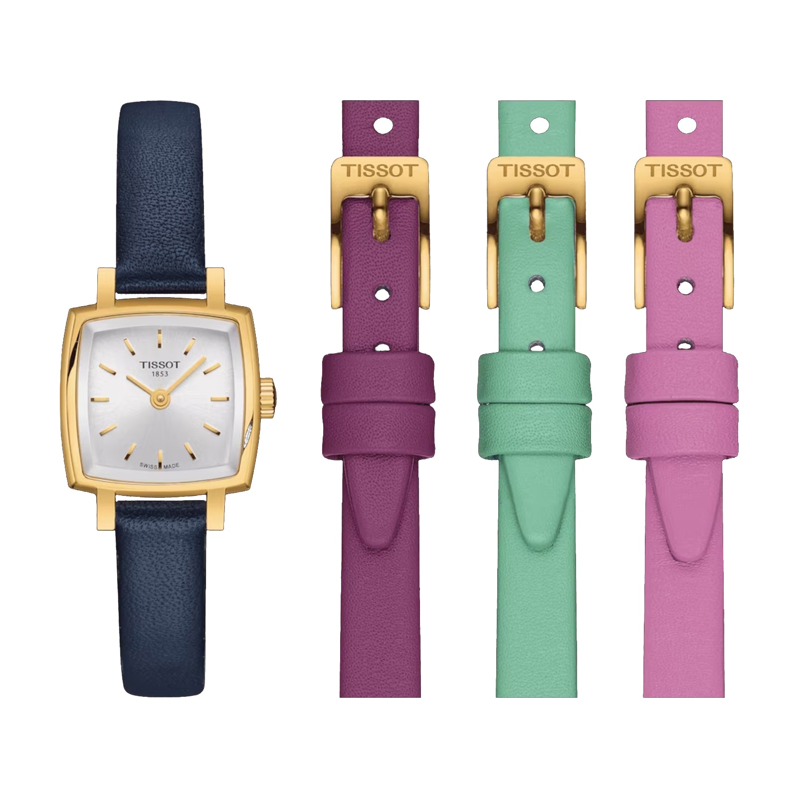 Tissot Lovely Square 20mm T0581093603103 | Watches Of Switzerland UK